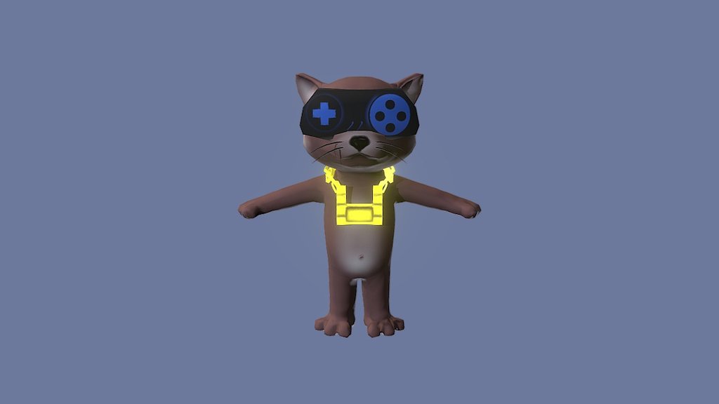 VR Cat - 3D model by Spuke Animation (@spukeanimation) [1c8e23d ...