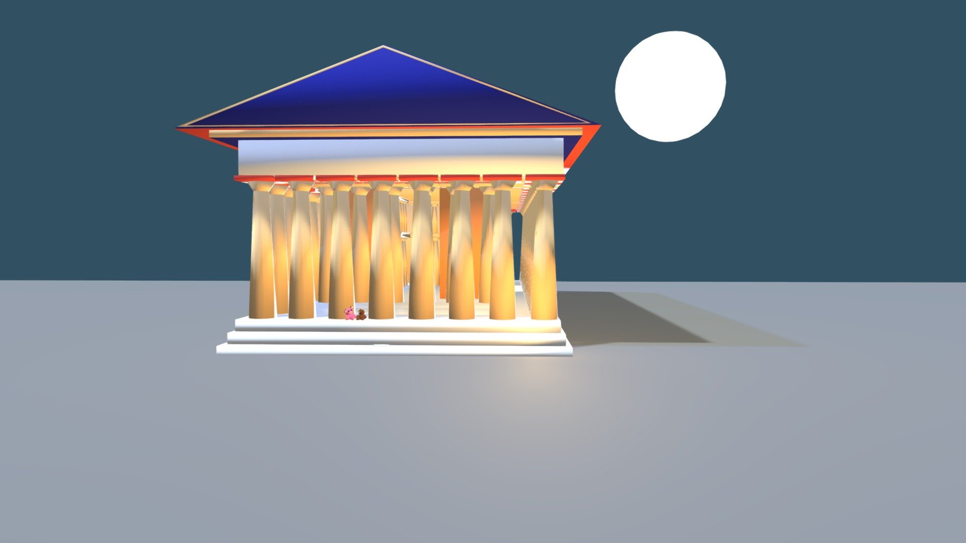 Partenon practise - 3D model by LauraCArtist [1c8e6d5] - Sketchfab