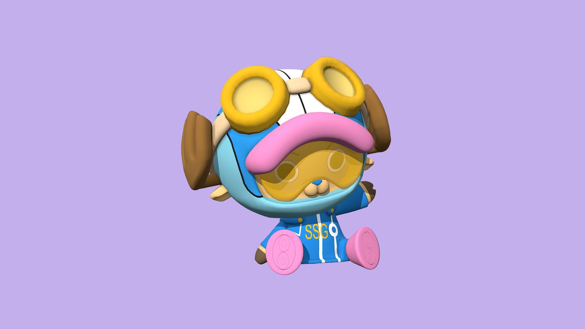 Chopper Egghead Outfit - 3D model by polbueno0401 [1c8e6d6] - Sketchfab