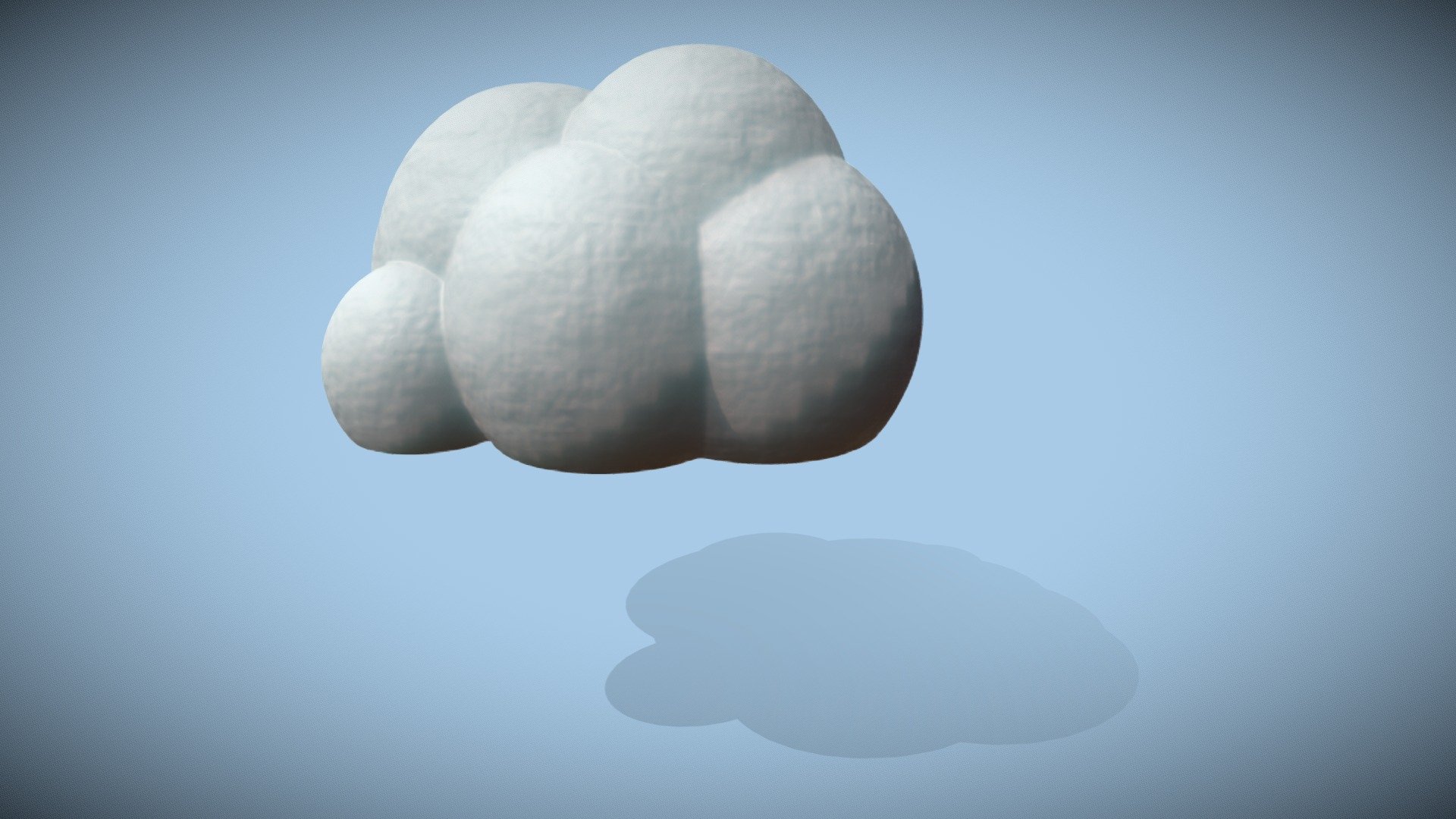 Week 19 - Cloud - 3D model by Mike Lee (@Michial.Lee) [1c8fada] - Sketchfab