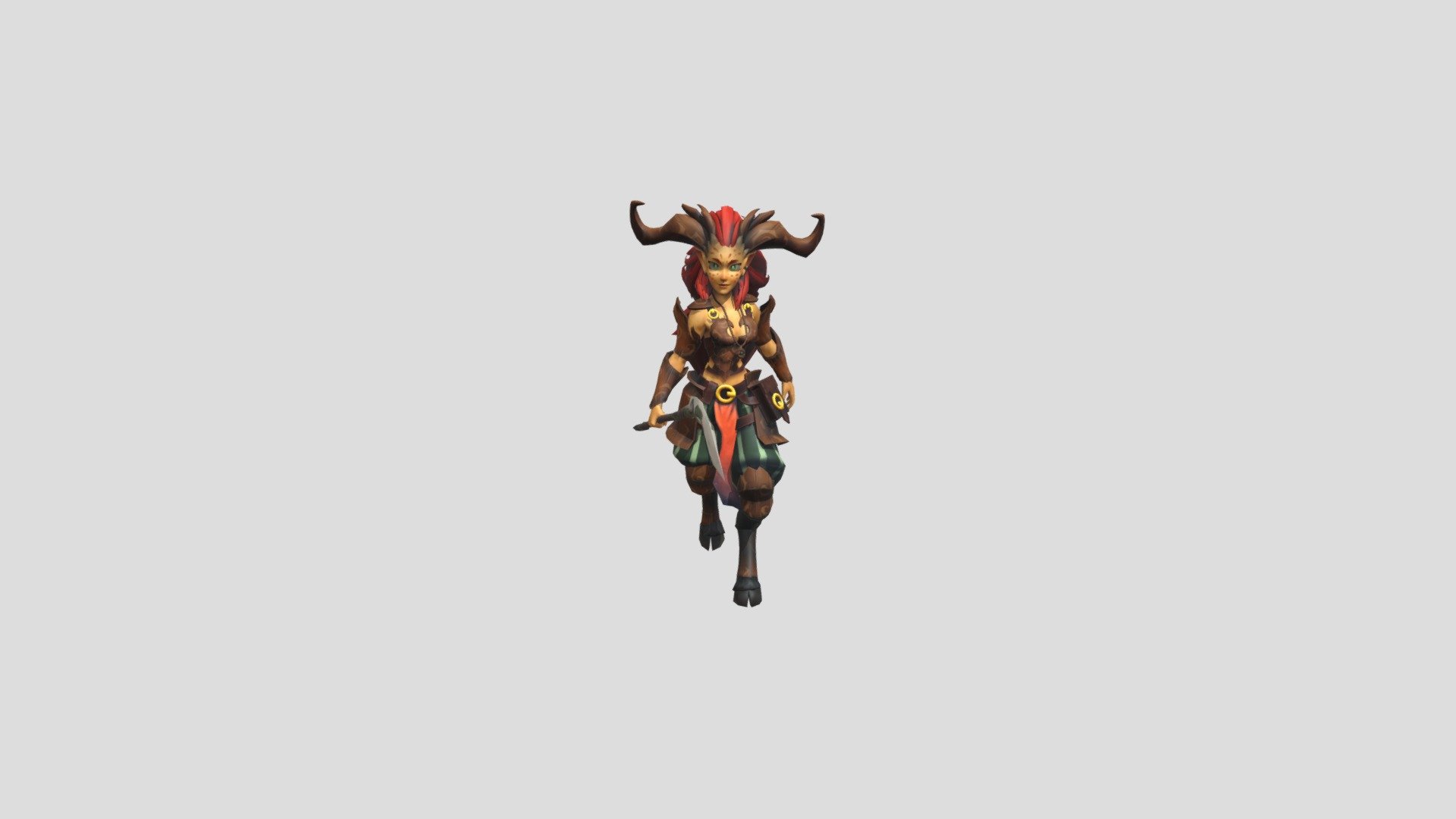 Faun_ Walk - 3D model by _Ragd0ll_ (@Raven_Romain) [1c903b2] - Sketchfab