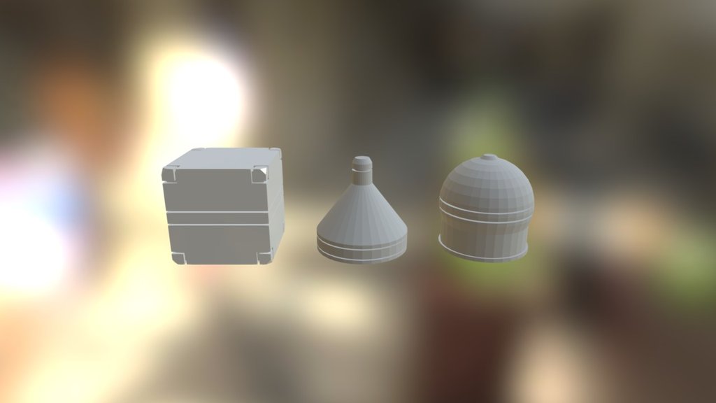 Basic Modeling Test - 3D model by Chris Heuer (@chrisheuer) [1c911bb ...