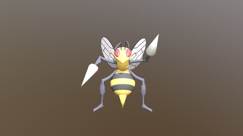 15 - Beedrill - 3D model by Ricky (@iamricky) [1c94062] - Sketchfab