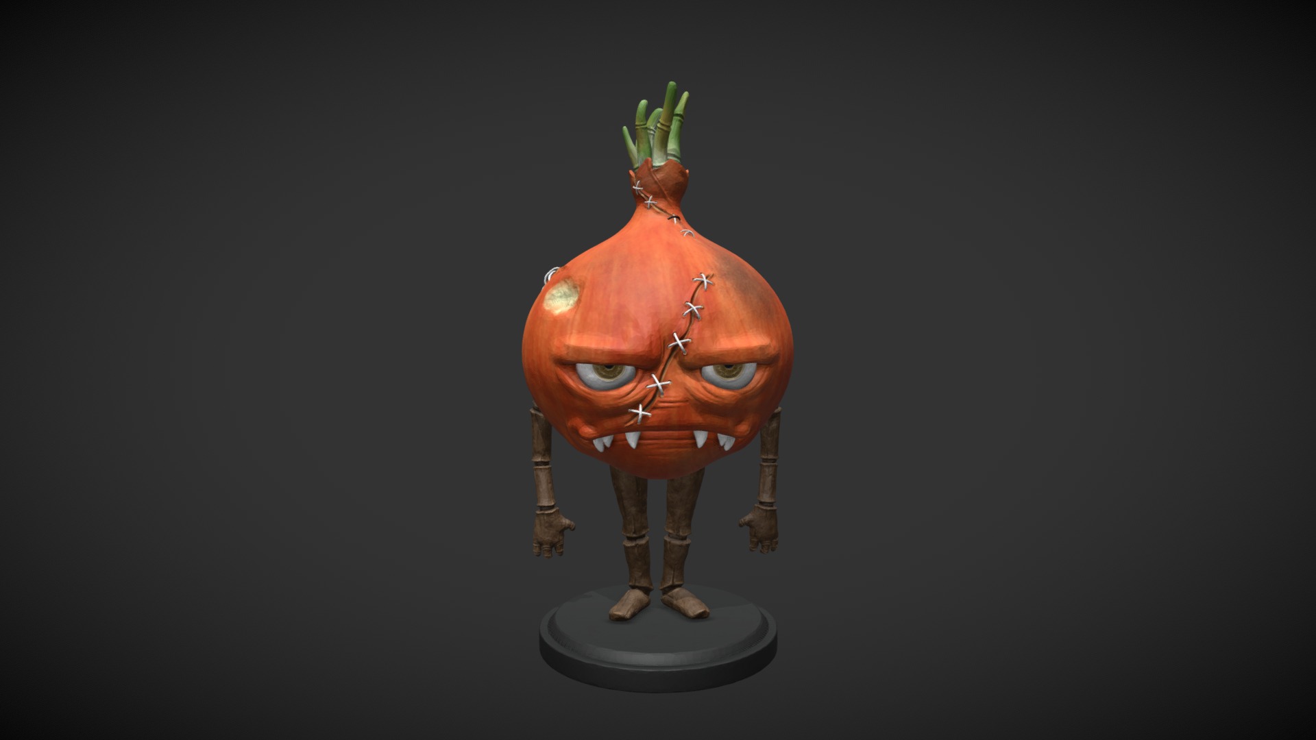 Onion - 3D model by Jbl.Tayag [1c95426] - Sketchfab