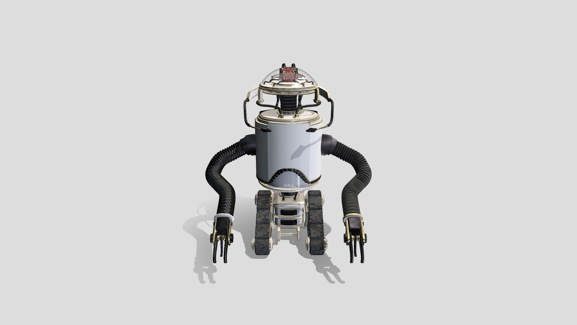 Robot Realistic - Download Free 3D model by Jake.D [1c97413] - Sketchfab