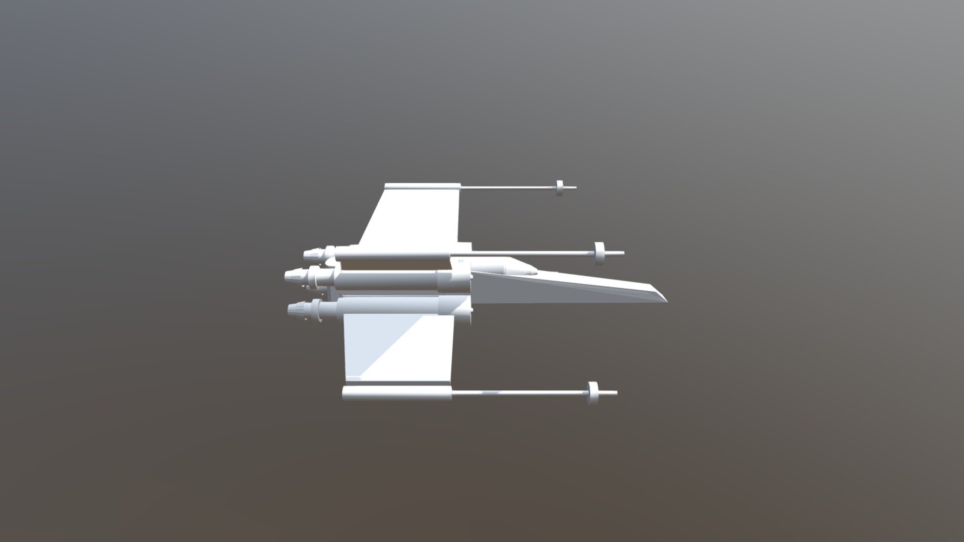 X- Wing - 3D model by harrisonpeck57 [1c9b105] - Sketchfab
