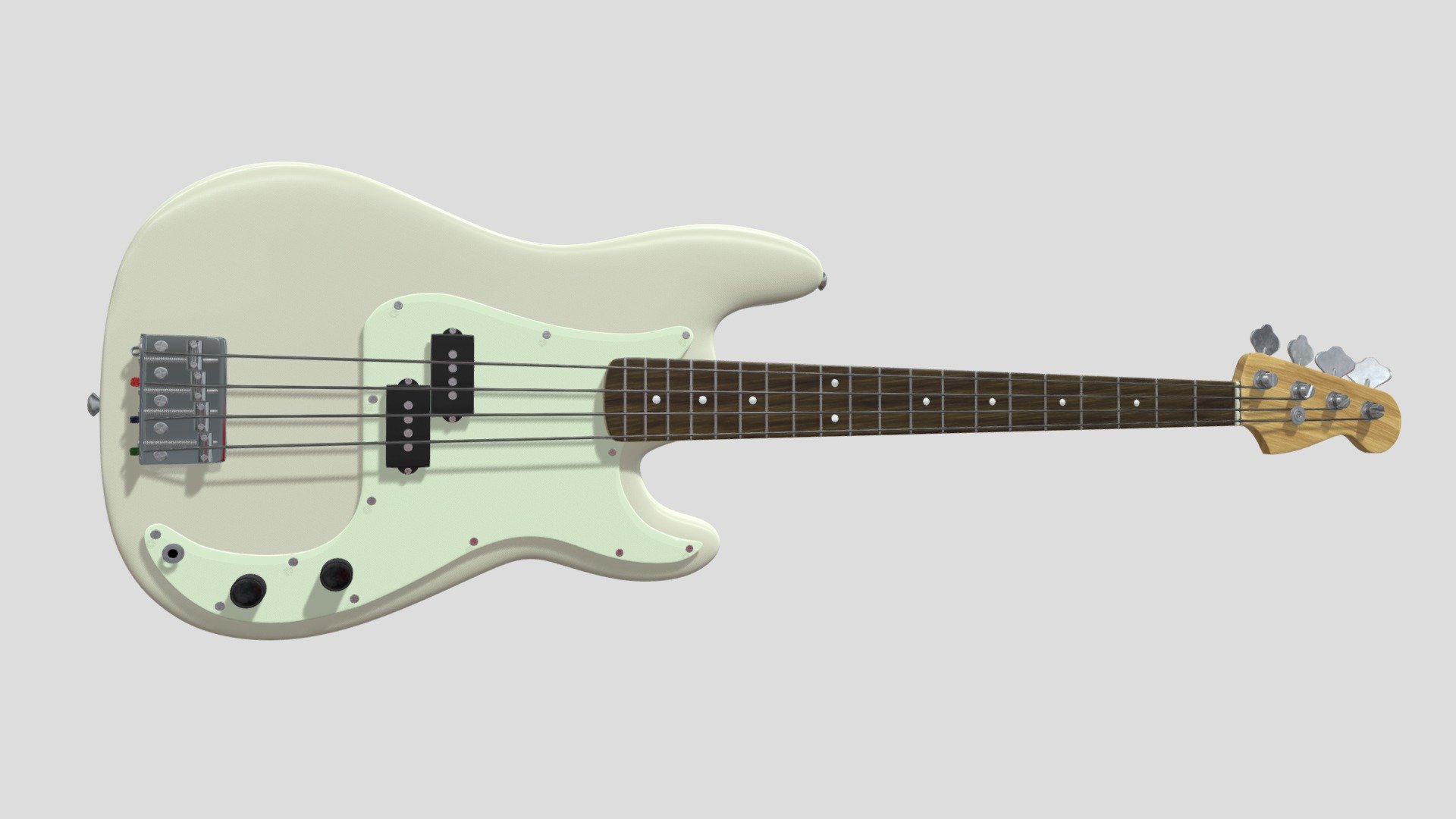 Fender Precision Bass - 3D model by B_mikan416 [1c9b8e8] - Sketchfab