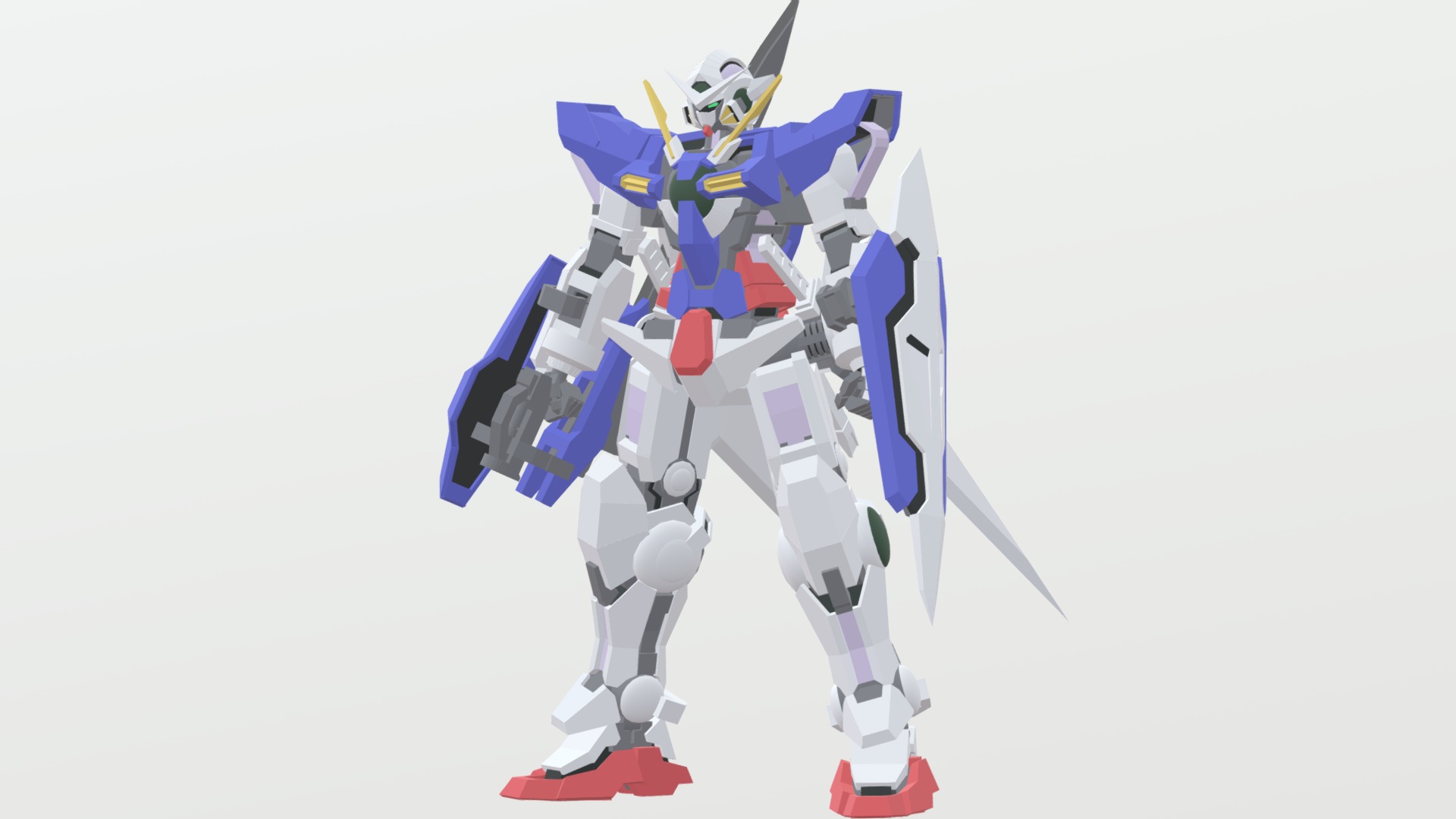 GN-001 GUNDAM EXIA - 3D model by Audience810 [1ca142f] - Sketchfab