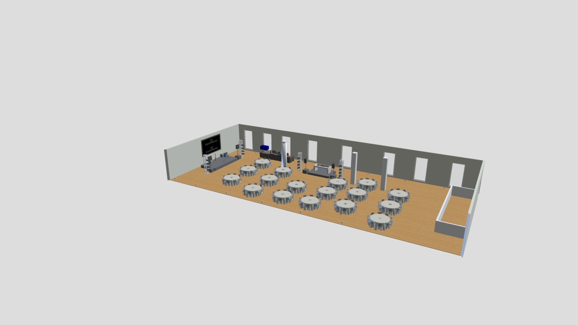 Arrol Suite - Guinnes Store House - 3D model by conferenceservices ...