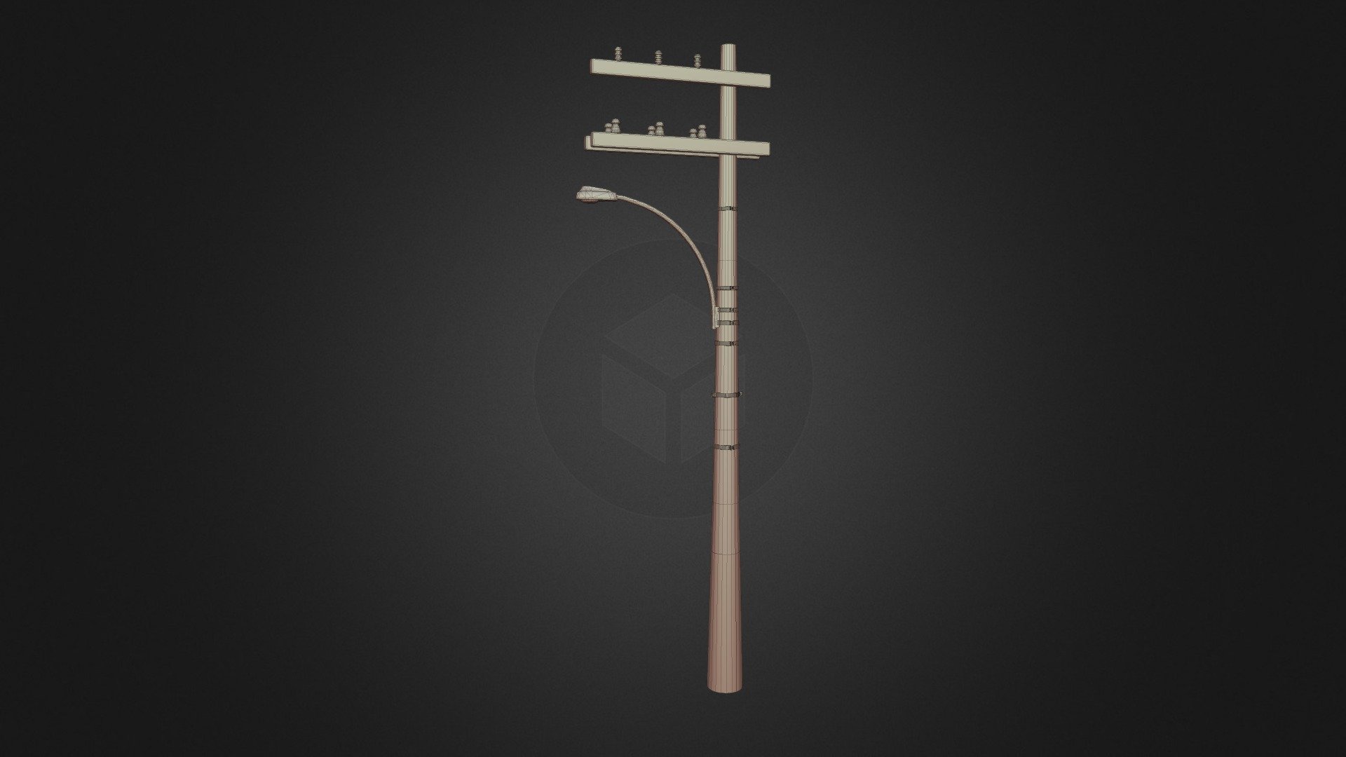 brazilian street power pole - 3D model by Artboard Silvio Pinheiro ...