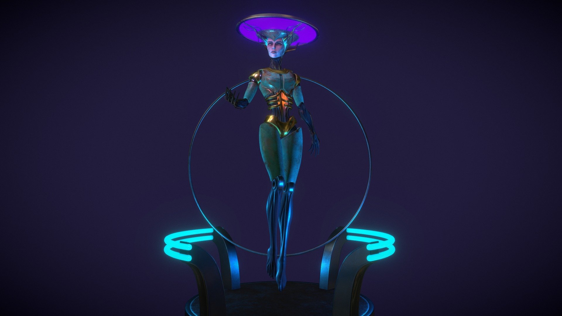 The Conductor - 3D model by Octokitty [1ca30da] - Sketchfab
