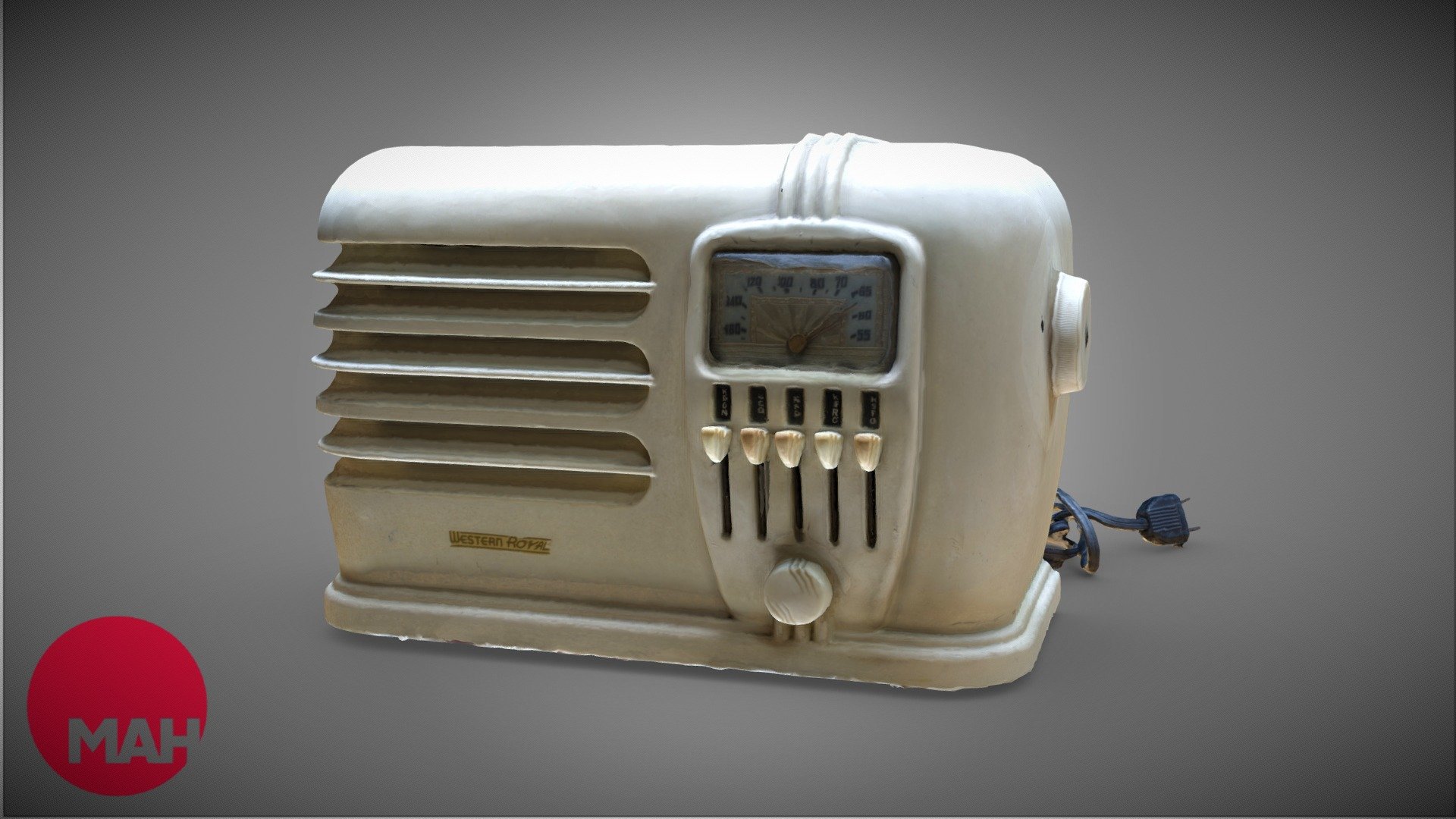 Western Royal Radio - 3D model by Santa Cruz Museum of Art and History ...