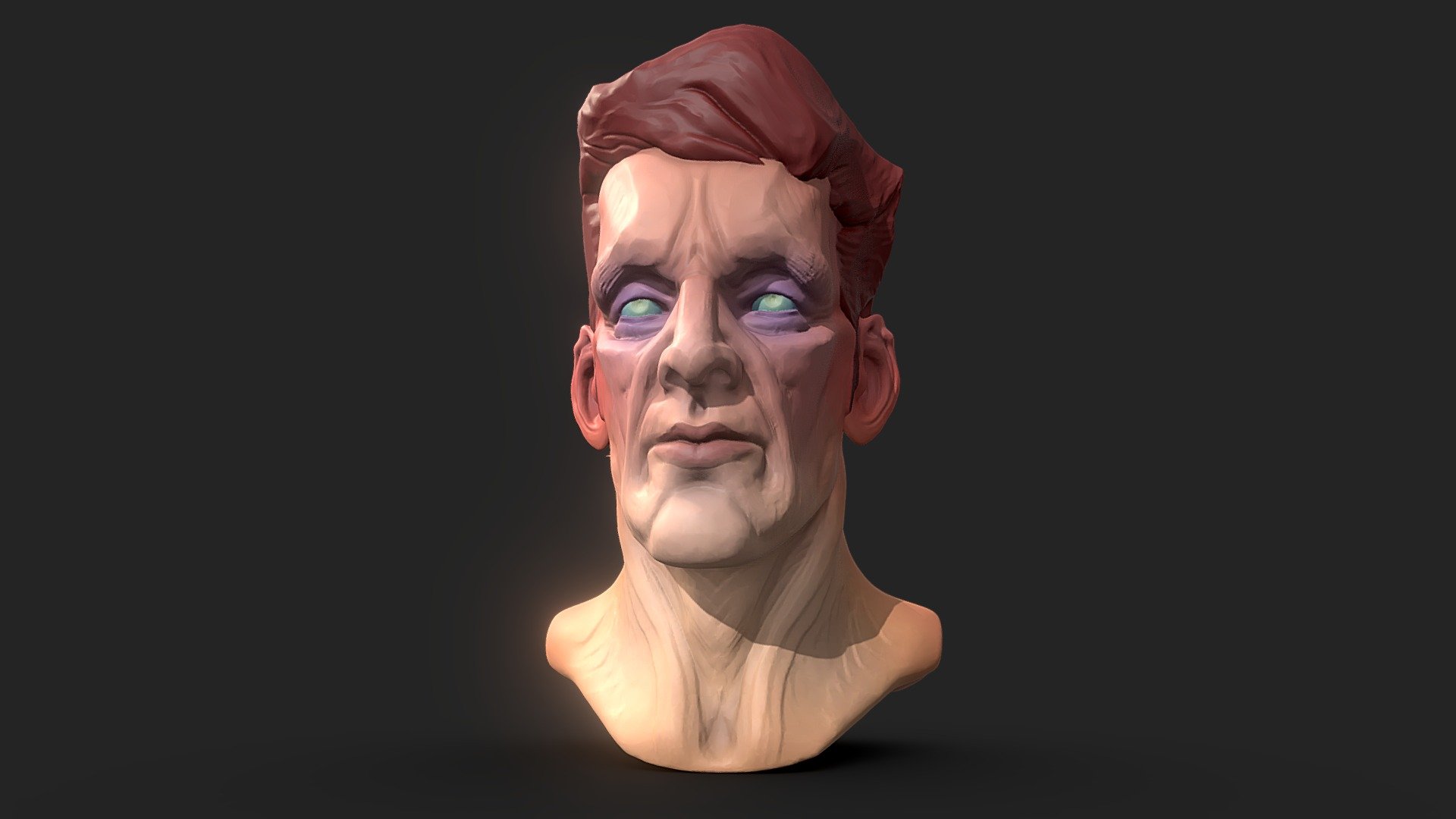 Old Man Stylized Sketch - Buy Royalty Free 3D model by Alexandria ...