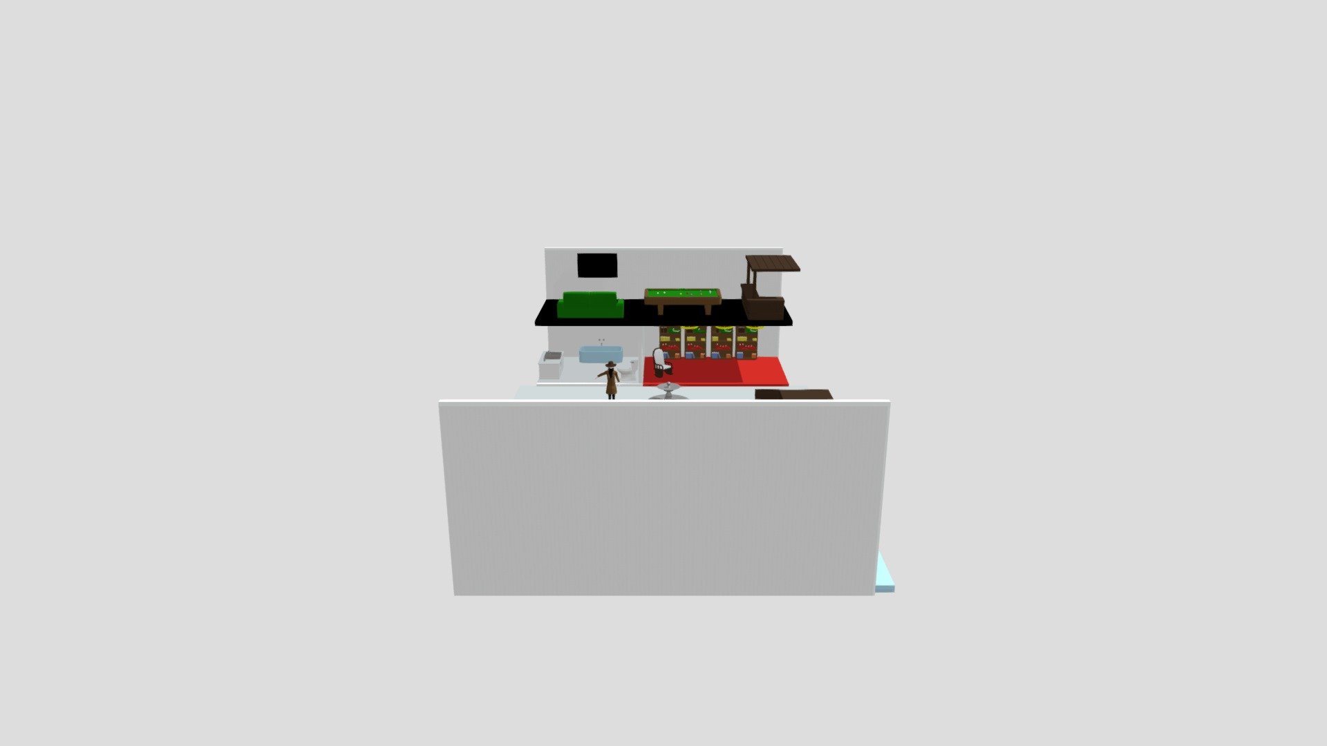 CLUE 3D DIORAMA - 3D model by alexanderviteria [1ca6334] - Sketchfab