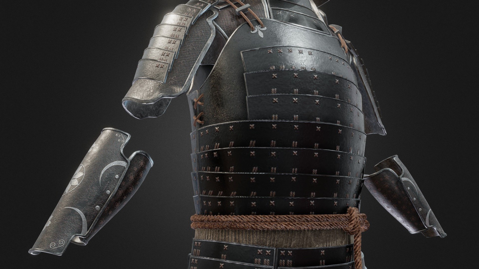 Samurai Armor - 3D model by skibigfx [1ca702e] - Sketchfab