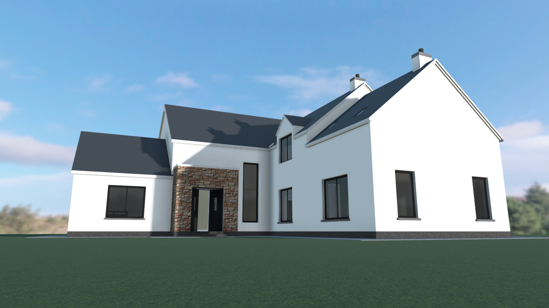 Deirdre House - Full model - 3D model by Virtual Teic (@dyb) [1ca752e ...