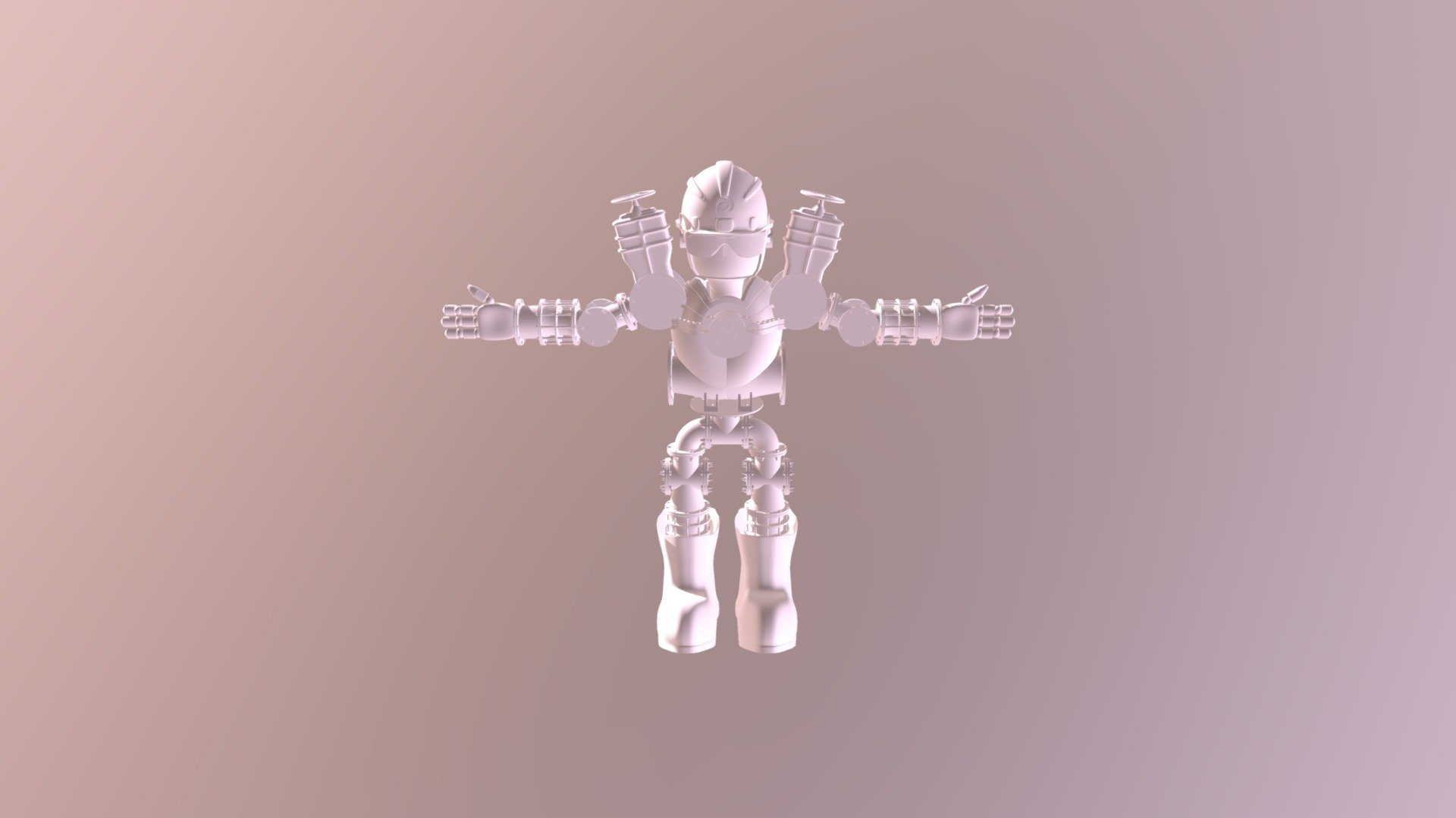 ROBO ADA - 3D model by danielayuna [1ca7ec9] - Sketchfab