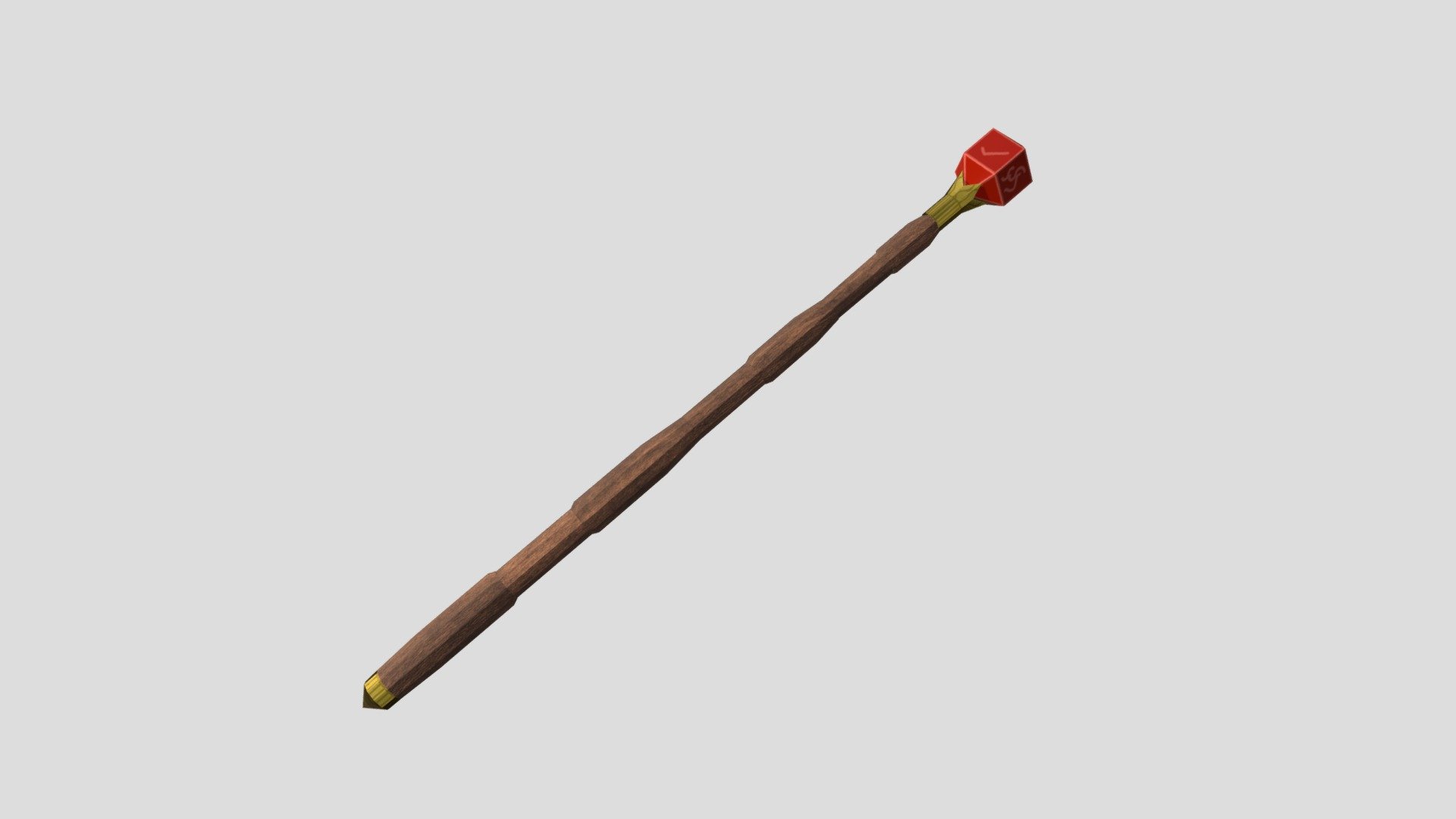 Magic Wand - Download Free 3D model by JacksonHaycraftGraphics [1ca8d13 ...