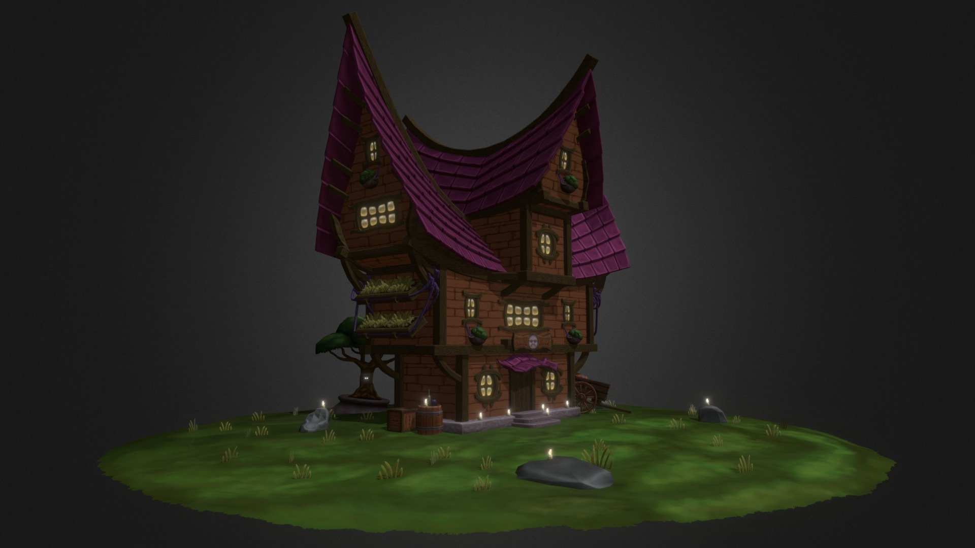 Luna Club 3d Model By Mitsugane 1ca9f2c Sketchfab