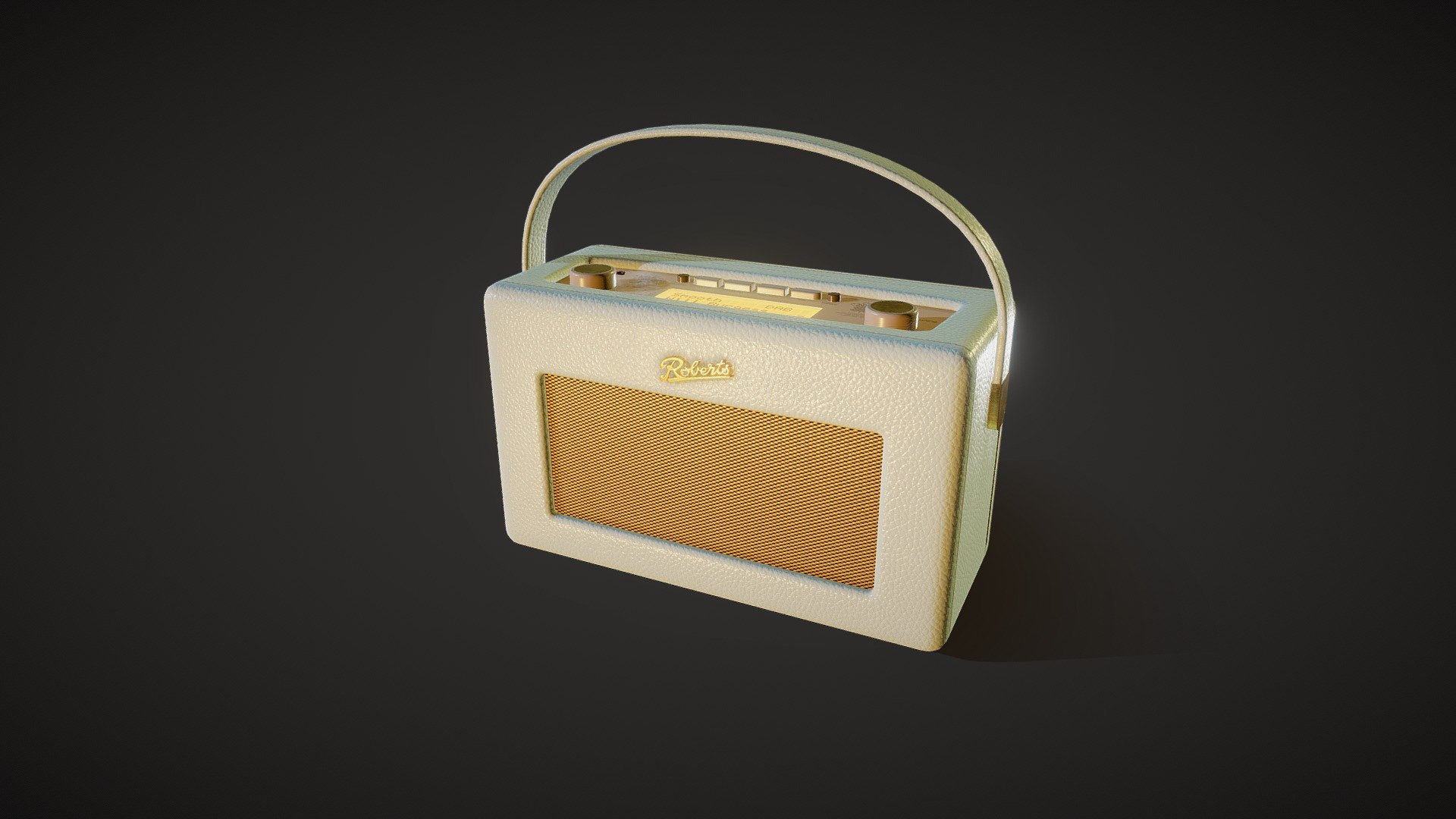 Roberts Radio - 3D model by Warpmaster [1cad7c4] - Sketchfab