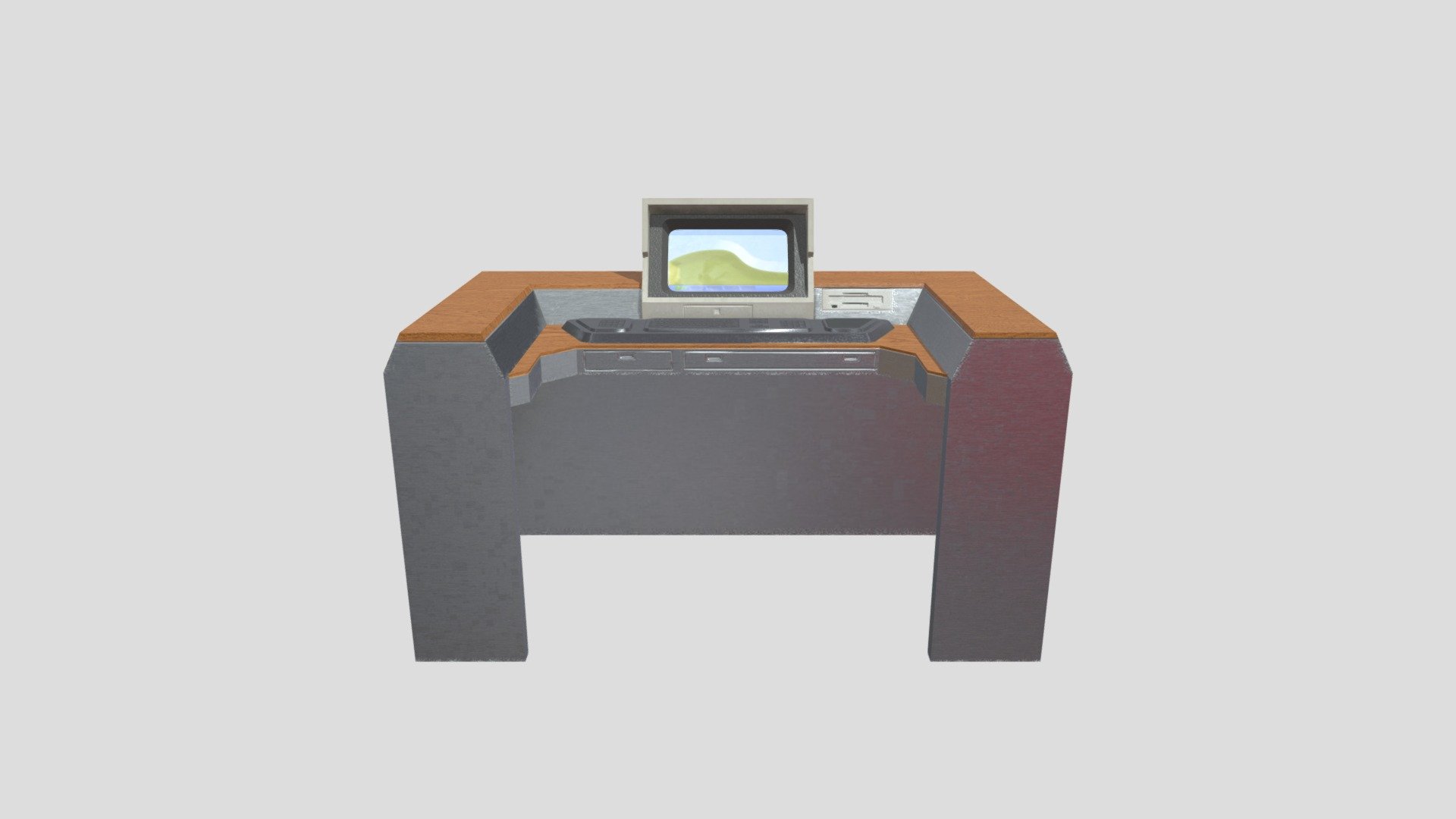 Computer - 3D model by TWeening [1caf446] - Sketchfab