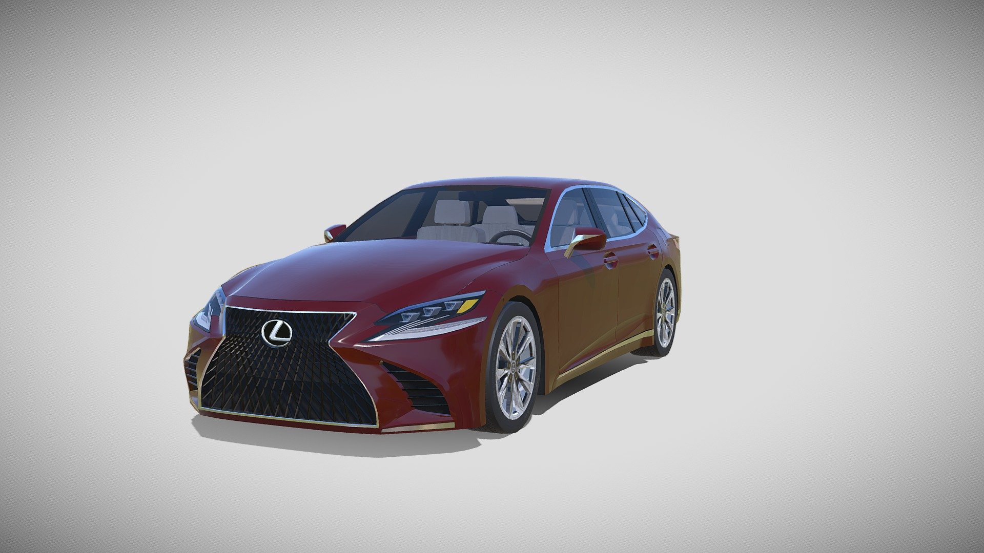 Lexus LS - 3D model by PieEntertainment [1cb0756] - Sketchfab