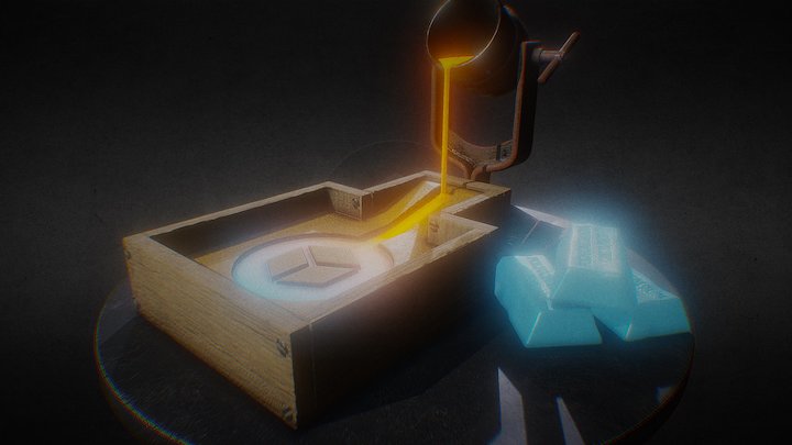 Casting-shape 3D models - Sketchfab