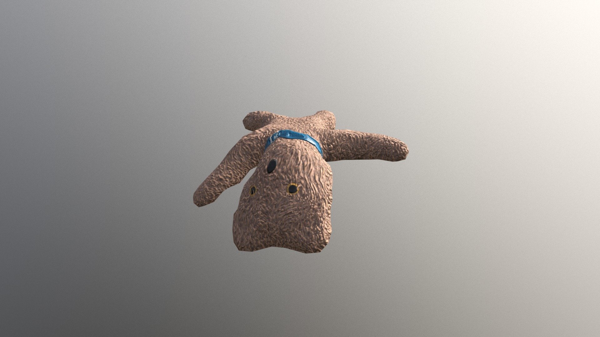 Scruffy Teddy - 3D model by lloydj3d [1cb1528] - Sketchfab