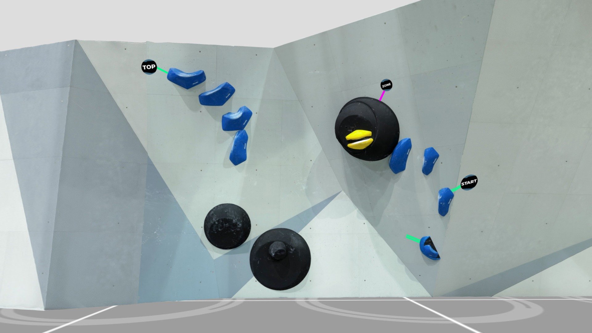 IFSC WCH Bern 2023 Boulder Final Women_B - 3D model by ...