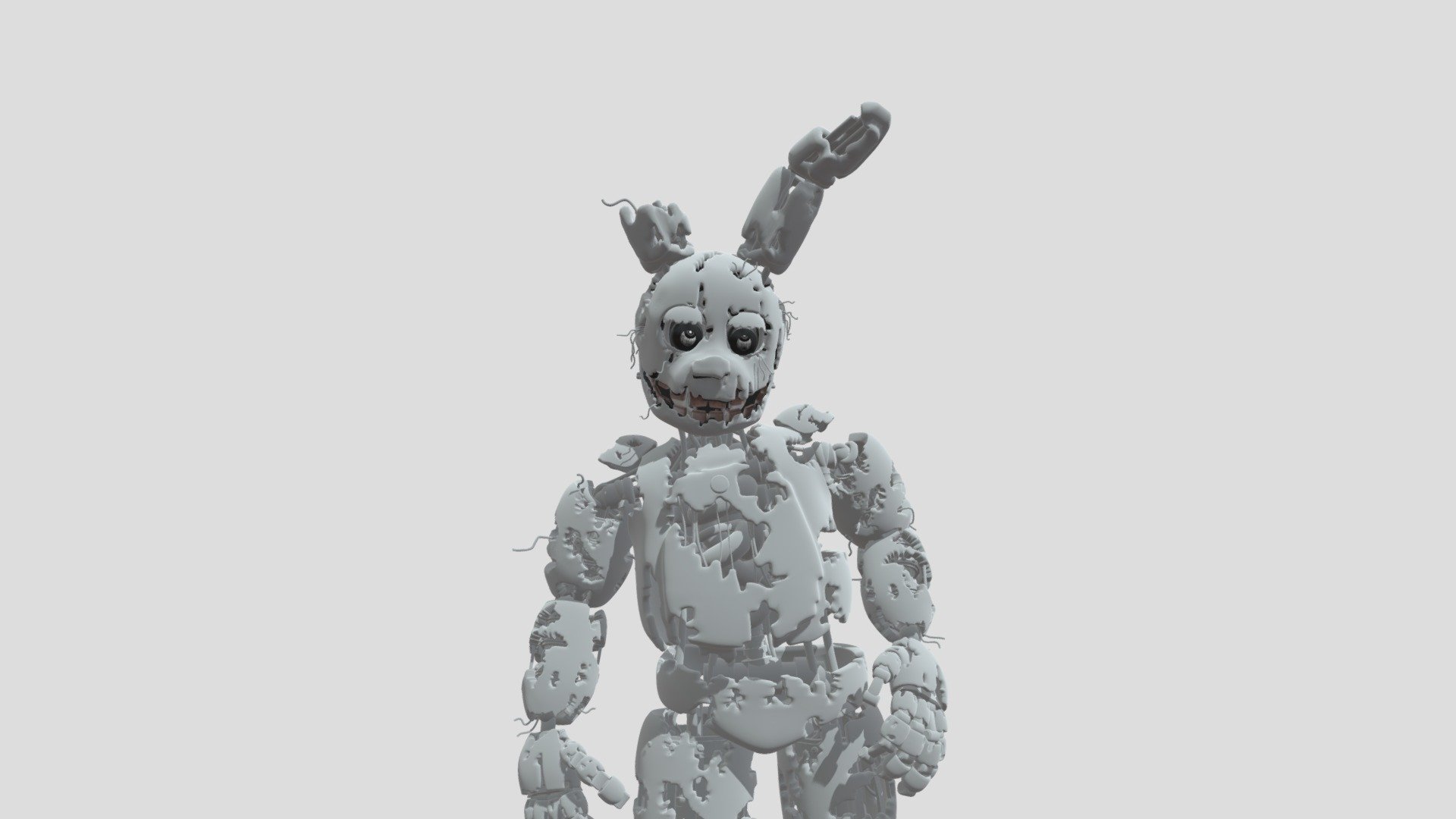 Official Scott Cawton Springtrap - Download Free 3D model by The Wither ...
