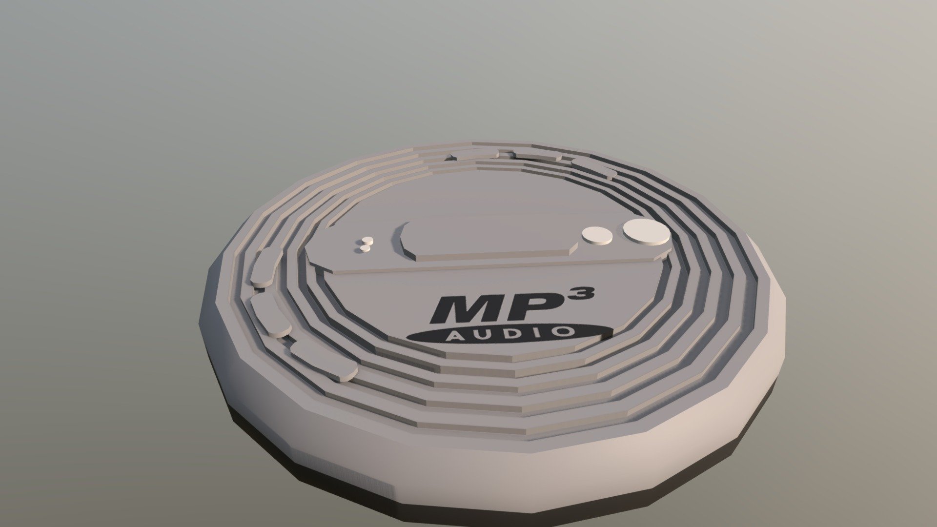 Discman - 3D model by Pedro.Silveira.Sa [1cb3873] - Sketchfab