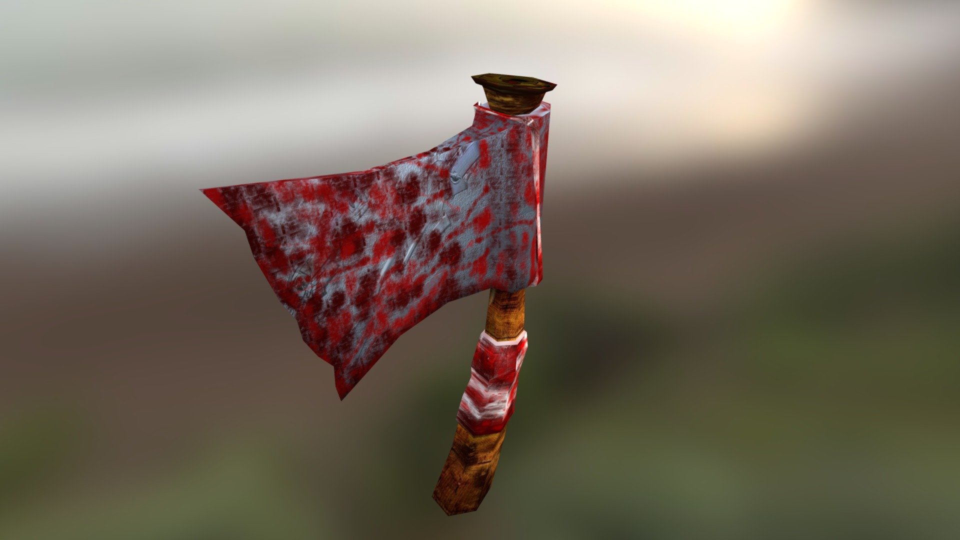 Hacha - 3D model by Esteban Barreiro [Bankito] (@bankito) [1cb488d ...