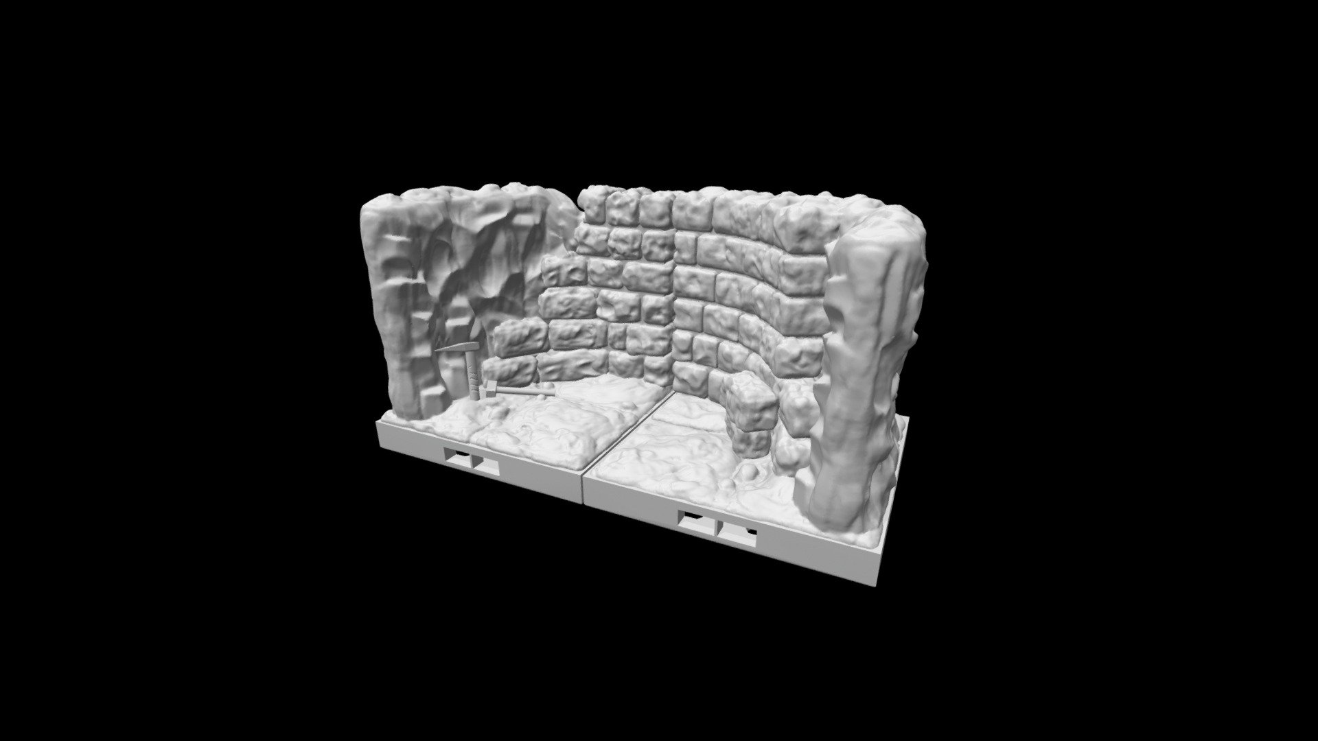 Dungeons to Caverns - 3D model by zergchops [1cb55a5] - Sketchfab