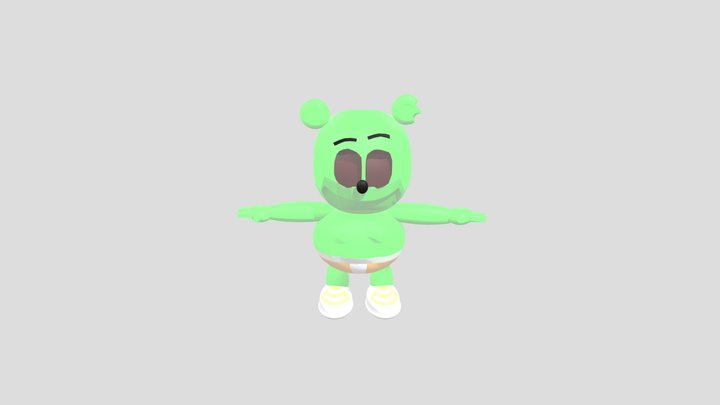Gummy_bear_3d 3D models - Sketchfab