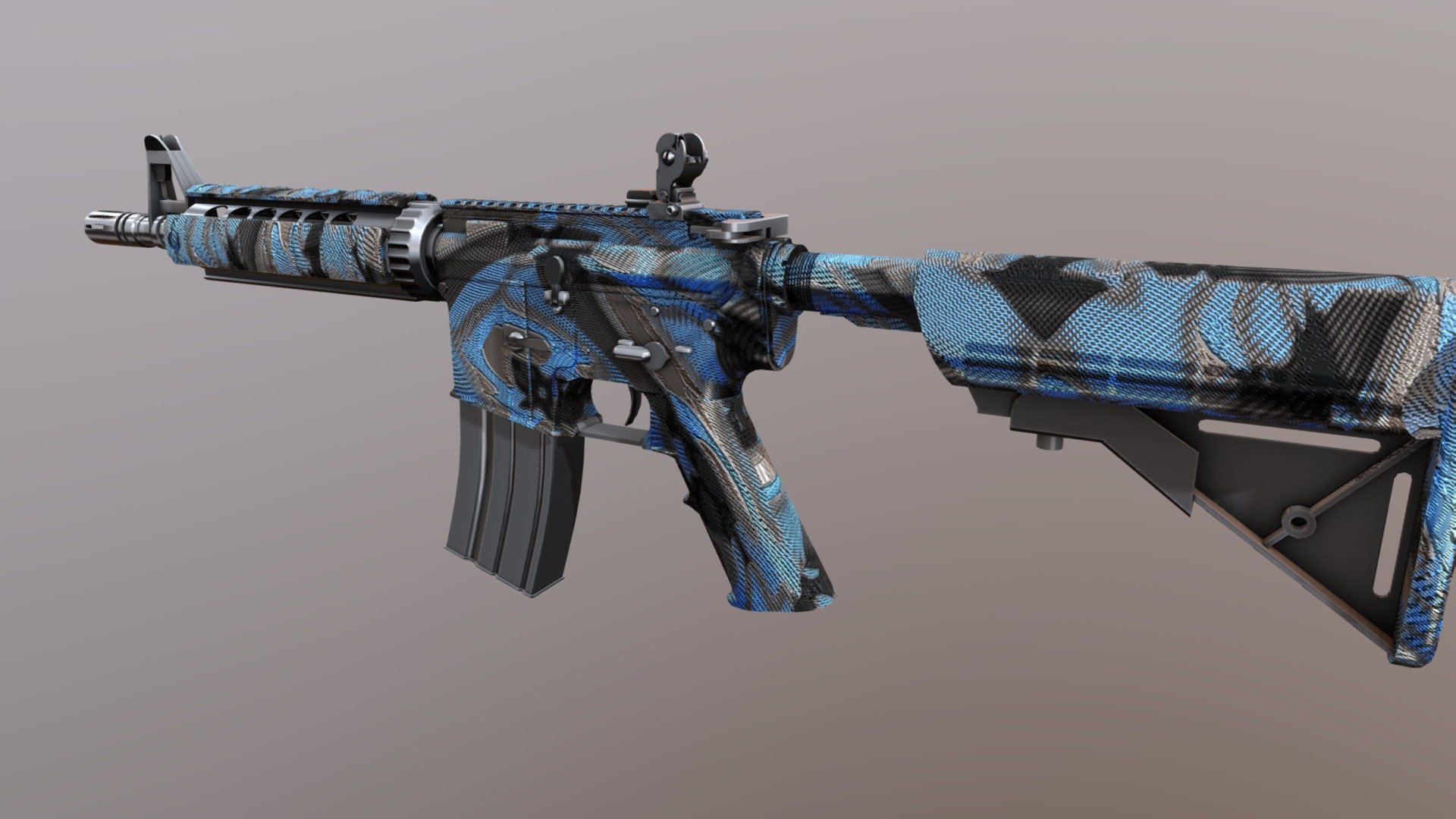 M4A4 | SPORT - 3D model by dC98 [1cb69bd] - Sketchfab