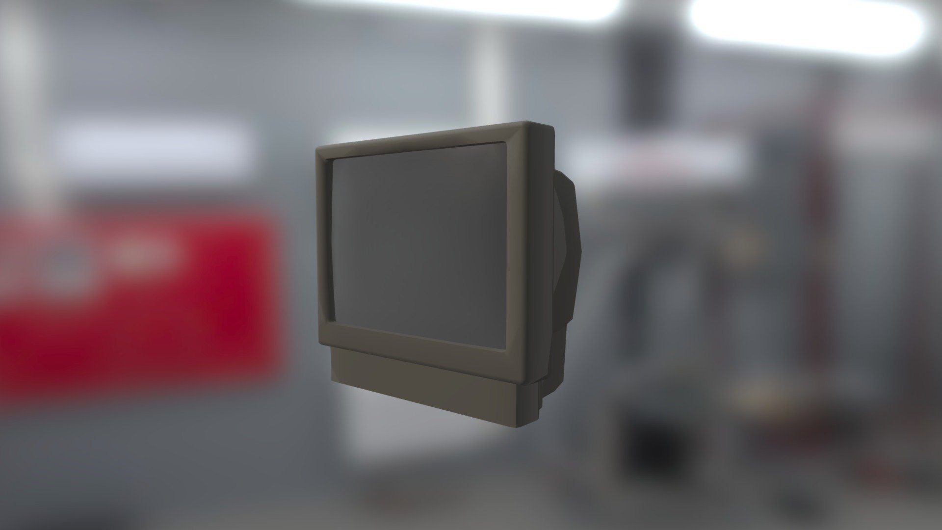 Simple TV - 3D model by Refforso [1cb6d40] - Sketchfab
