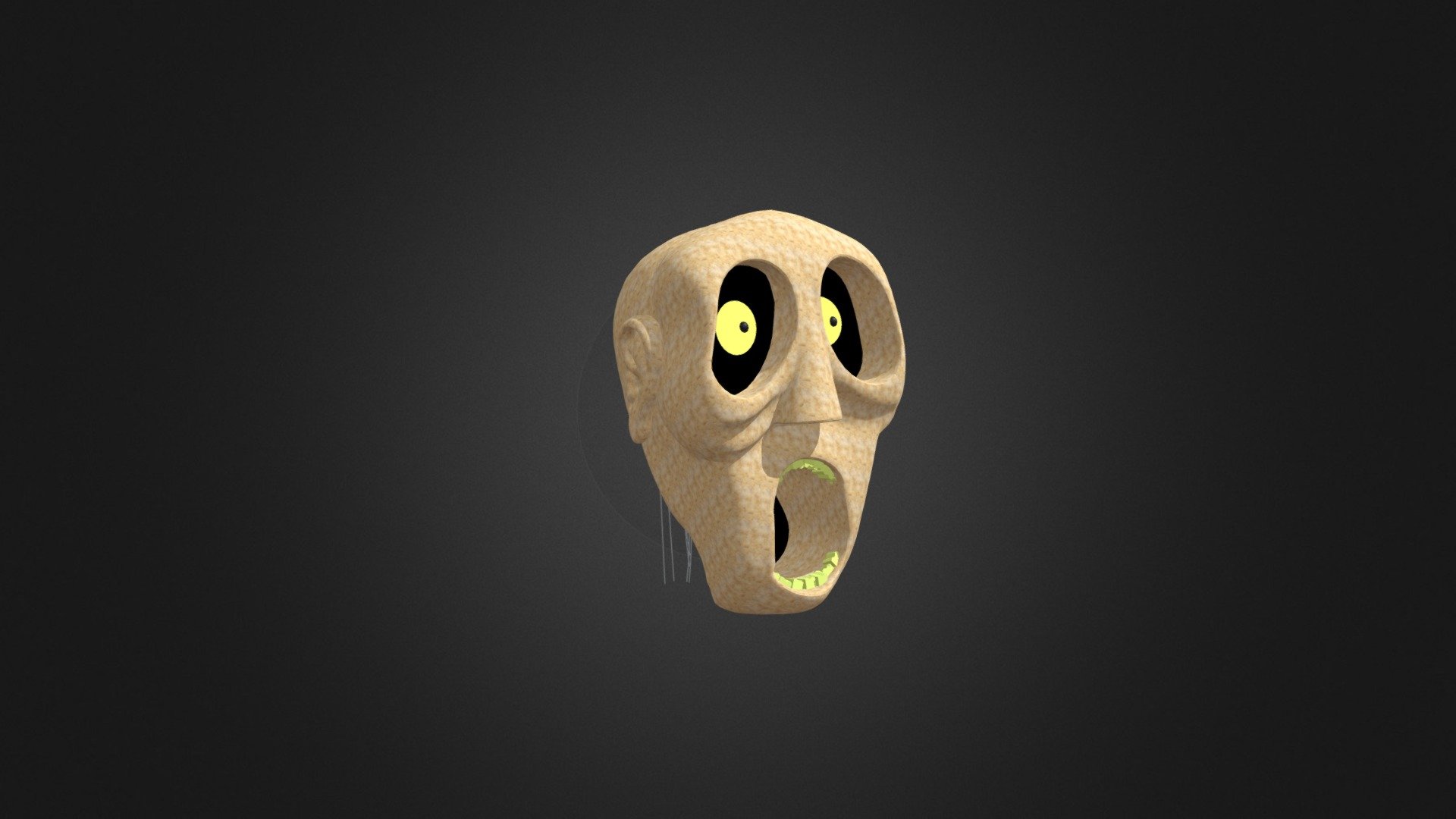 Skull repo, monster 3d model - Download Free 3D model by Tisha ...