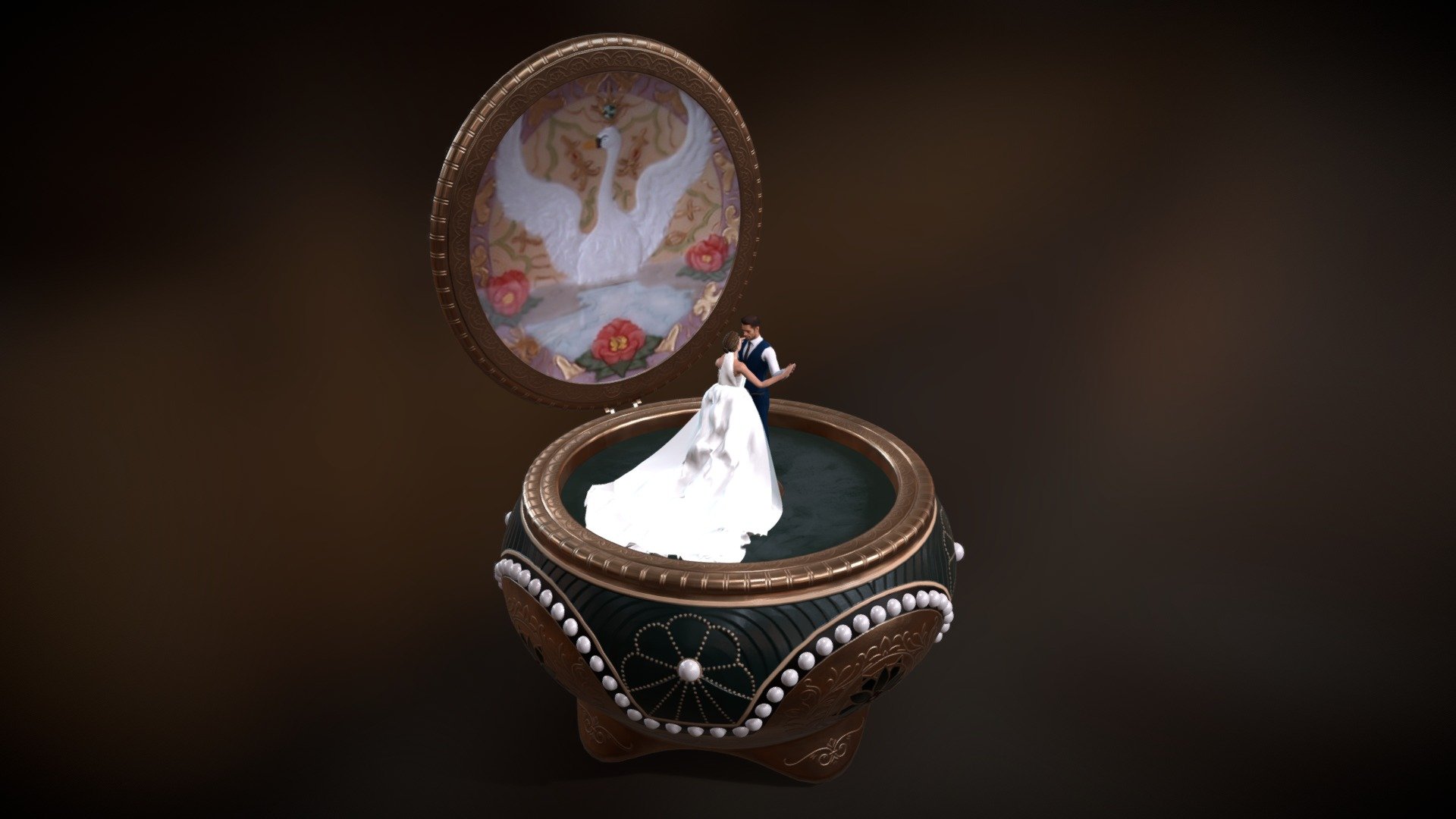 Wedding MusicBox - 3D model by just_ego [1cb85d4] - Sketchfab