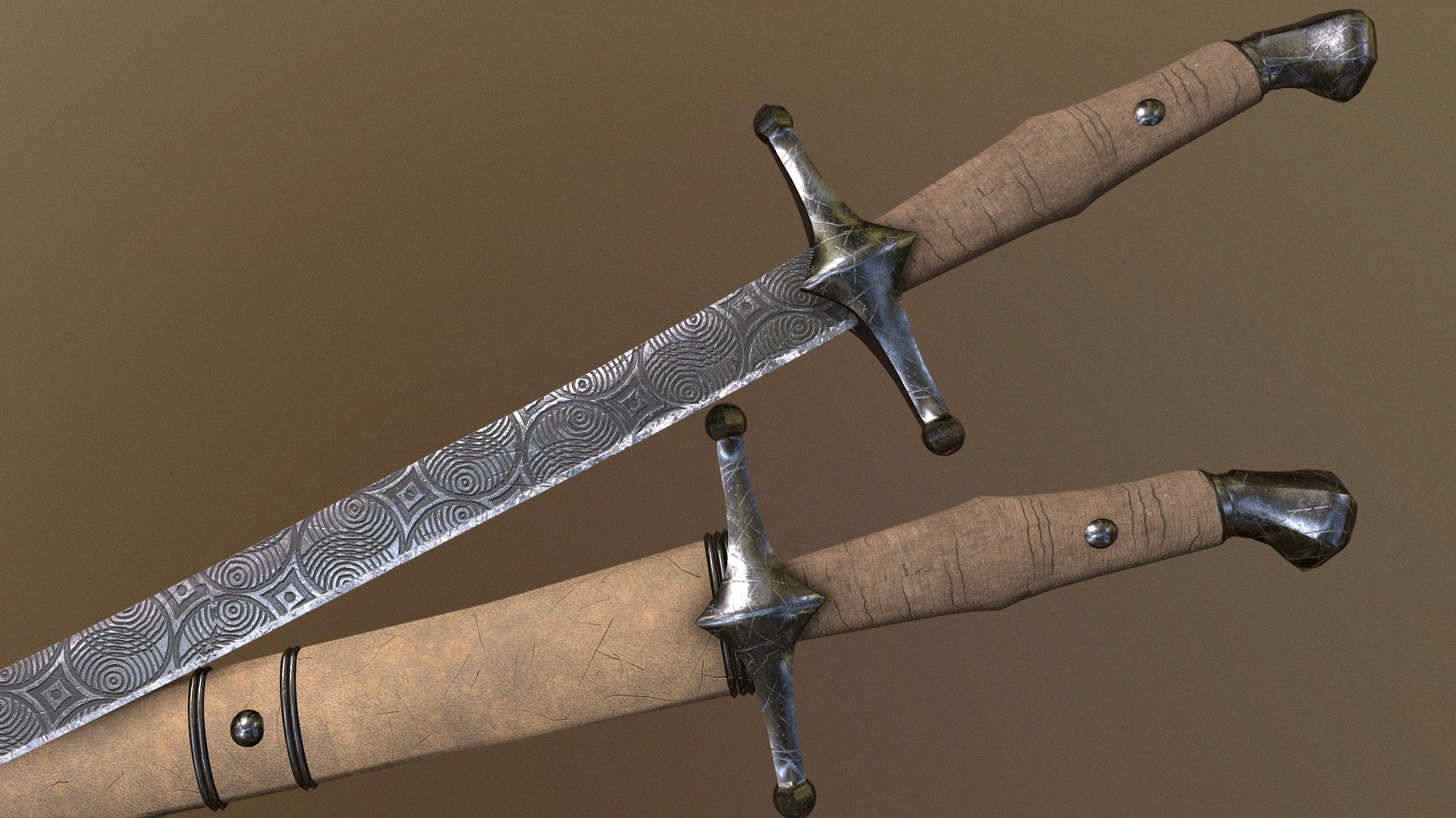 Saber - 3D model by volodavkaa [1cb927a] - Sketchfab