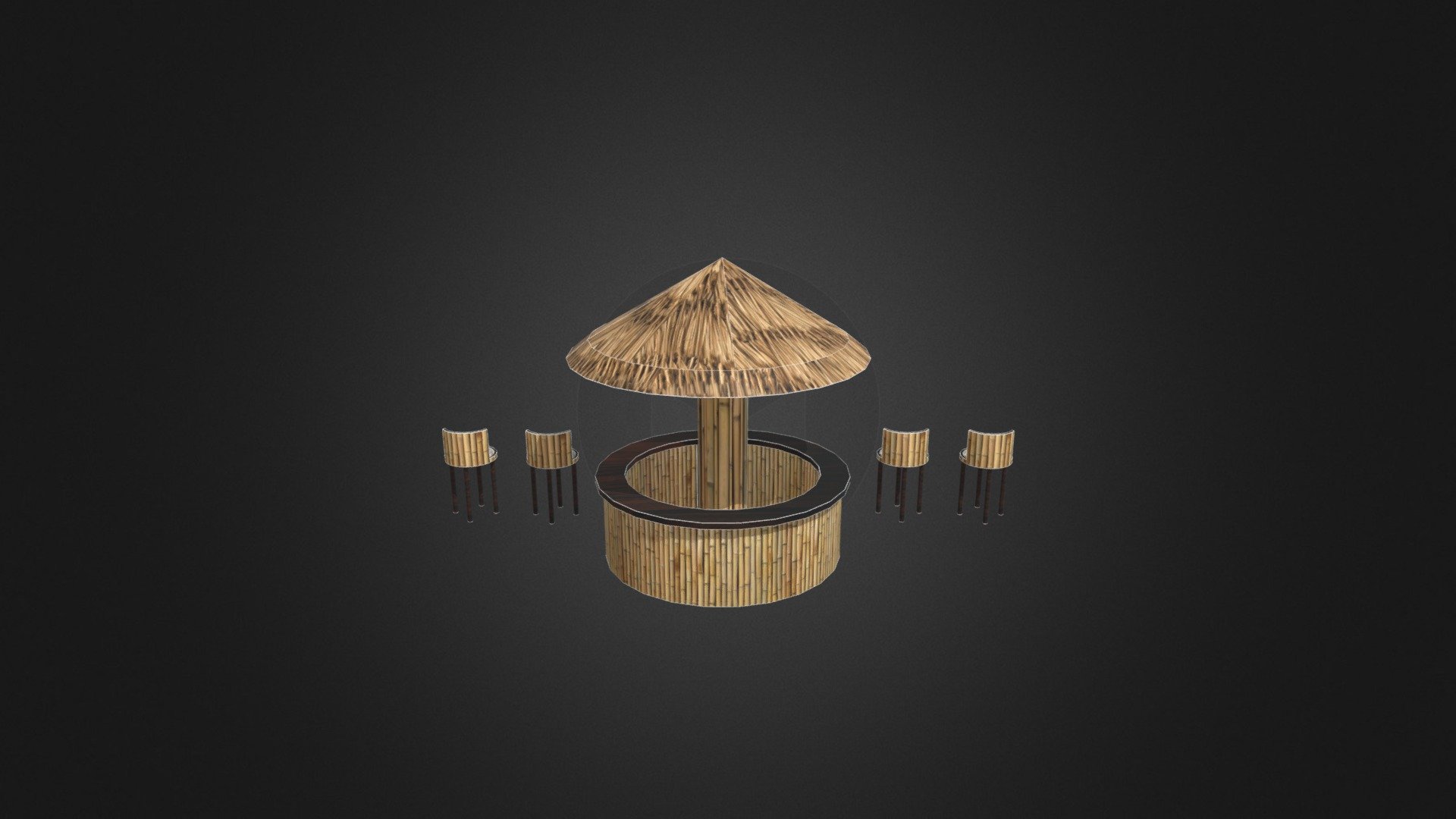 Tiki Bar - Download Free 3D model by shirlanne [1cba379] - Sketchfab