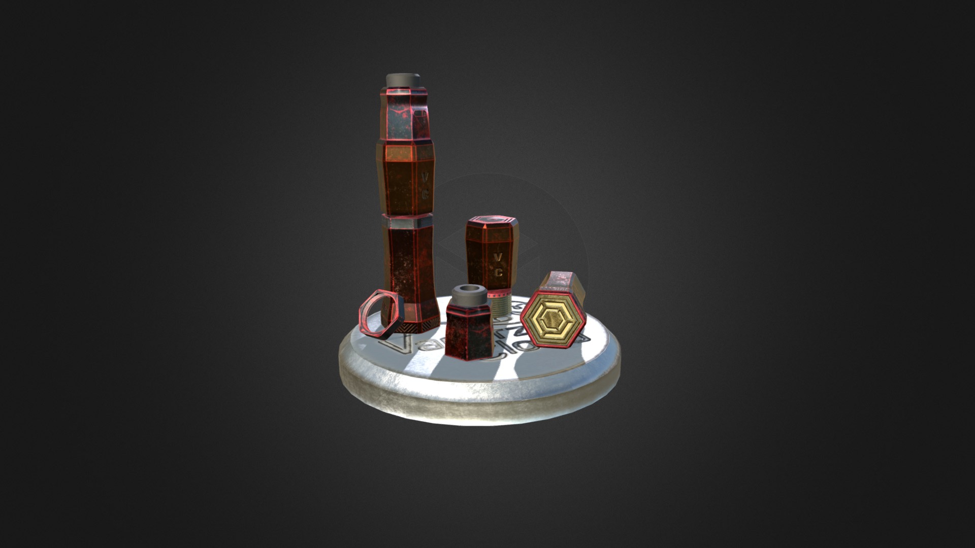 Hex Mod - 3D model by mclennan92 [1cbb894] - Sketchfab