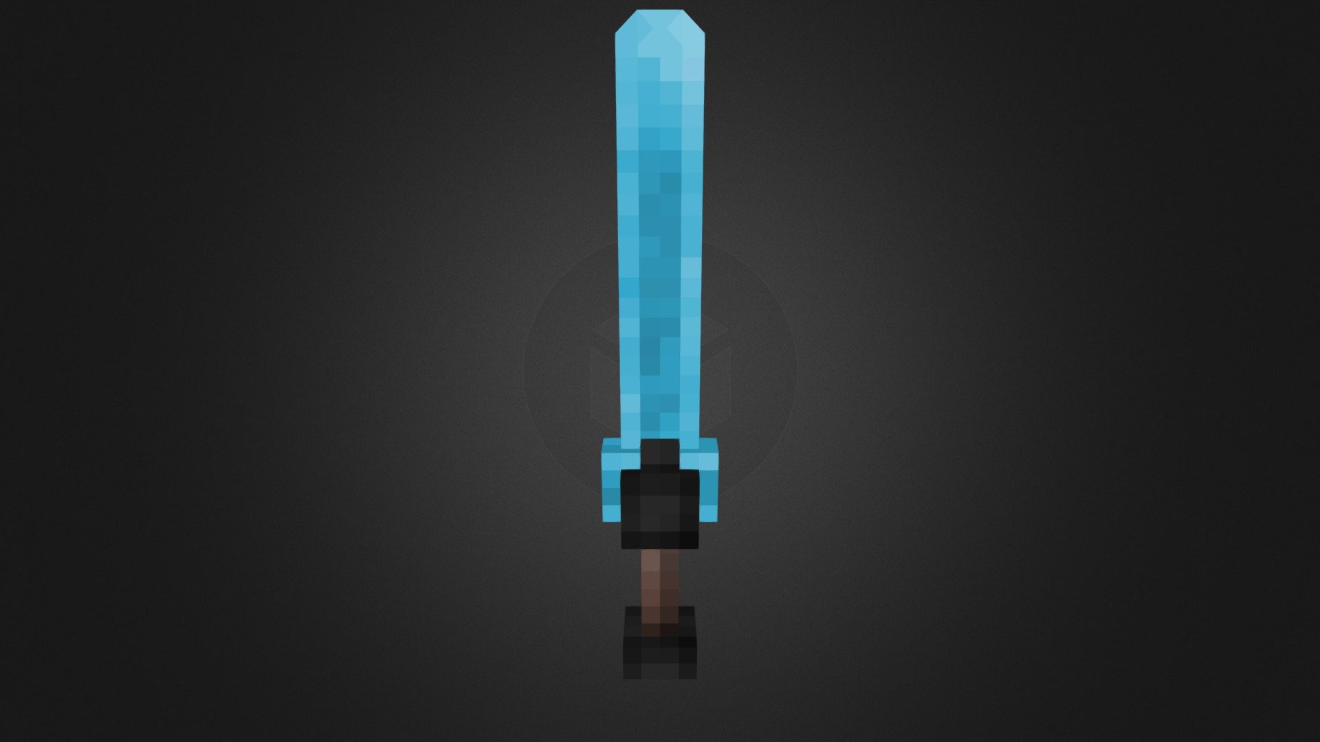 Diamond Sword - 3D model by Doorms (@gamedav7) [1cbc0a9] - Sketchfab