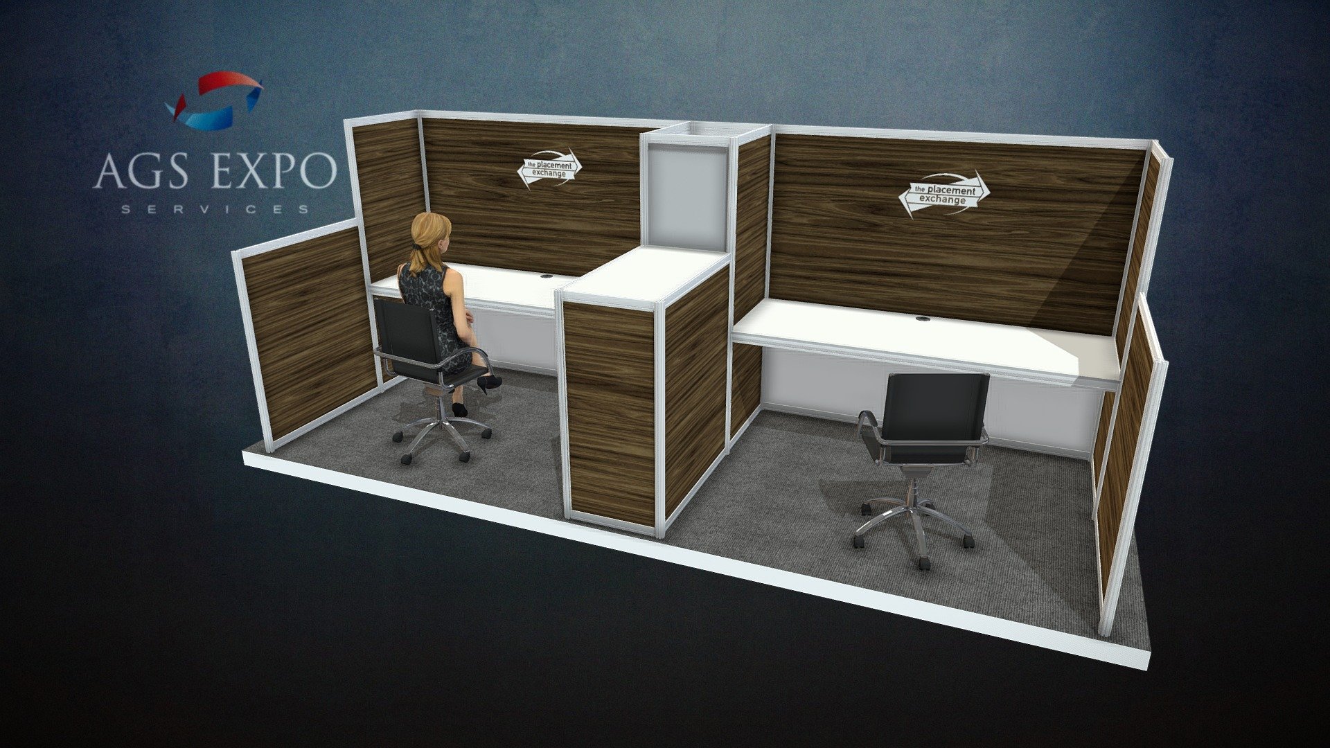 ACUHO-I - The Placement Exchange - Carrel - 3D model by AGS Expo ...
