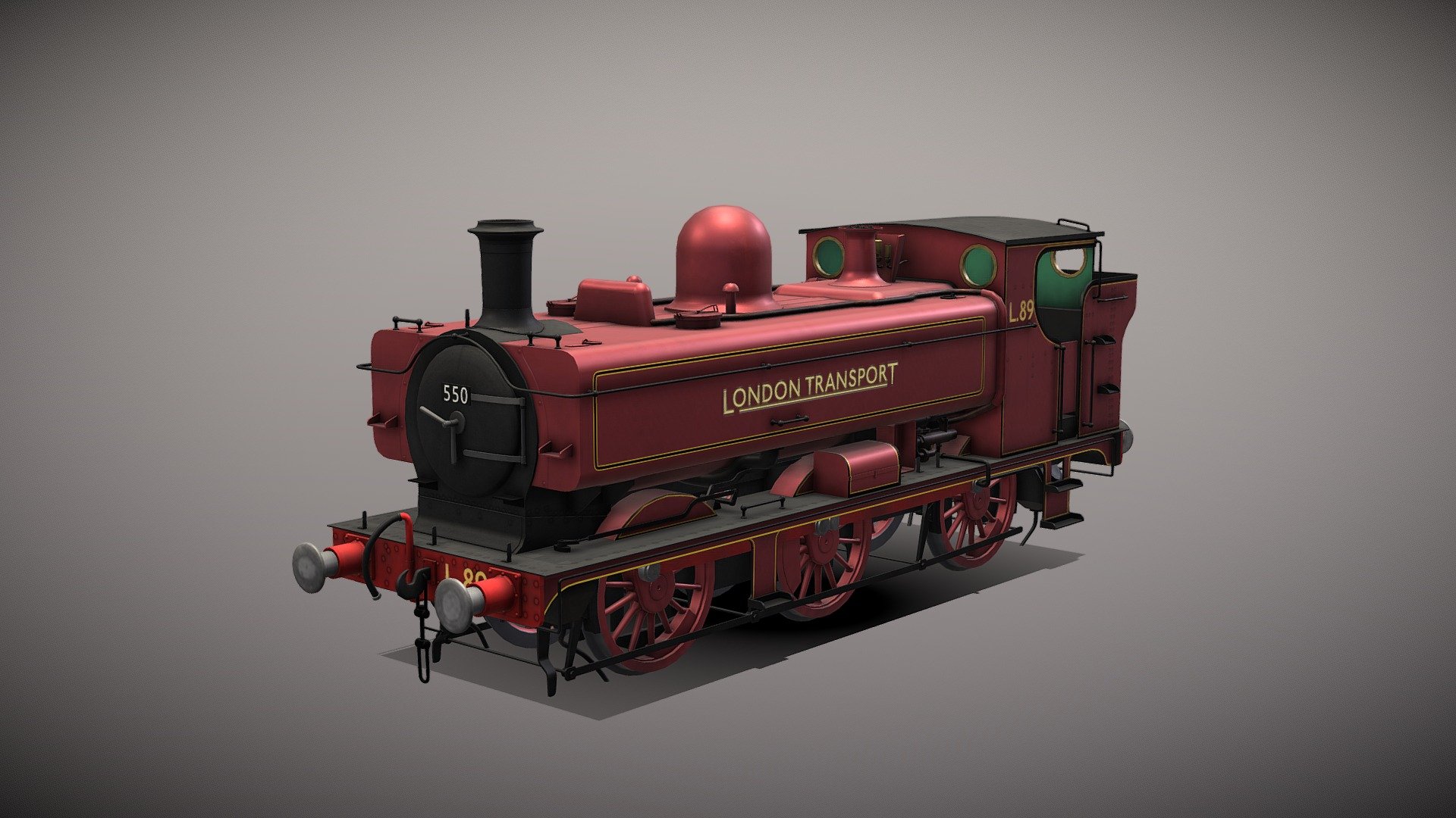 ex-GWR (London Transport) 5775 (L.89) - Buy Royalty Free 3D model by ...