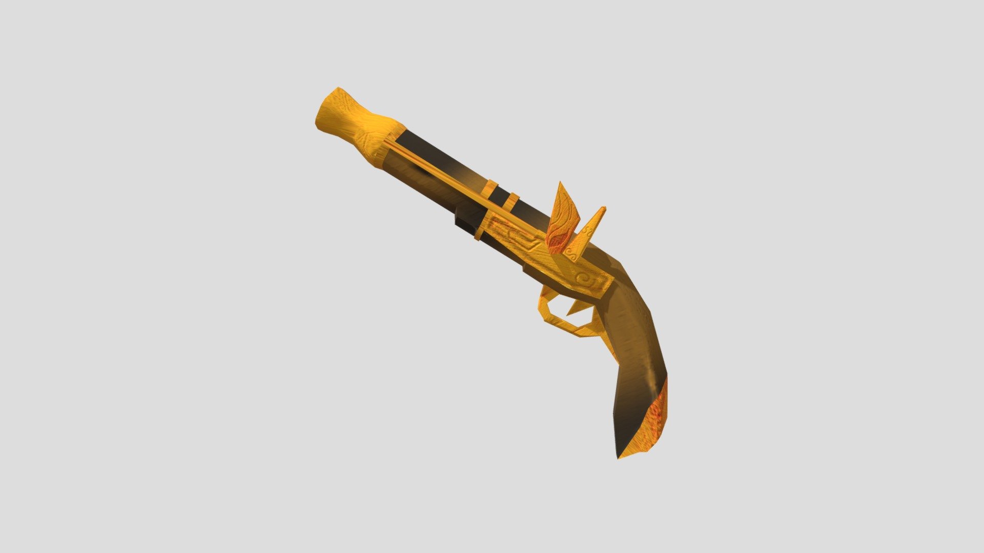 Simple Flintlock - 3D model by krjoker079 [1cbeaee] - Sketchfab