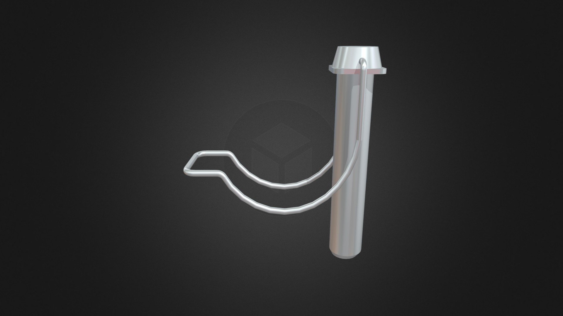 OMEGA PIN / SNAP PIN SKU 860111 - Download Free 3D model by Abhishek ...