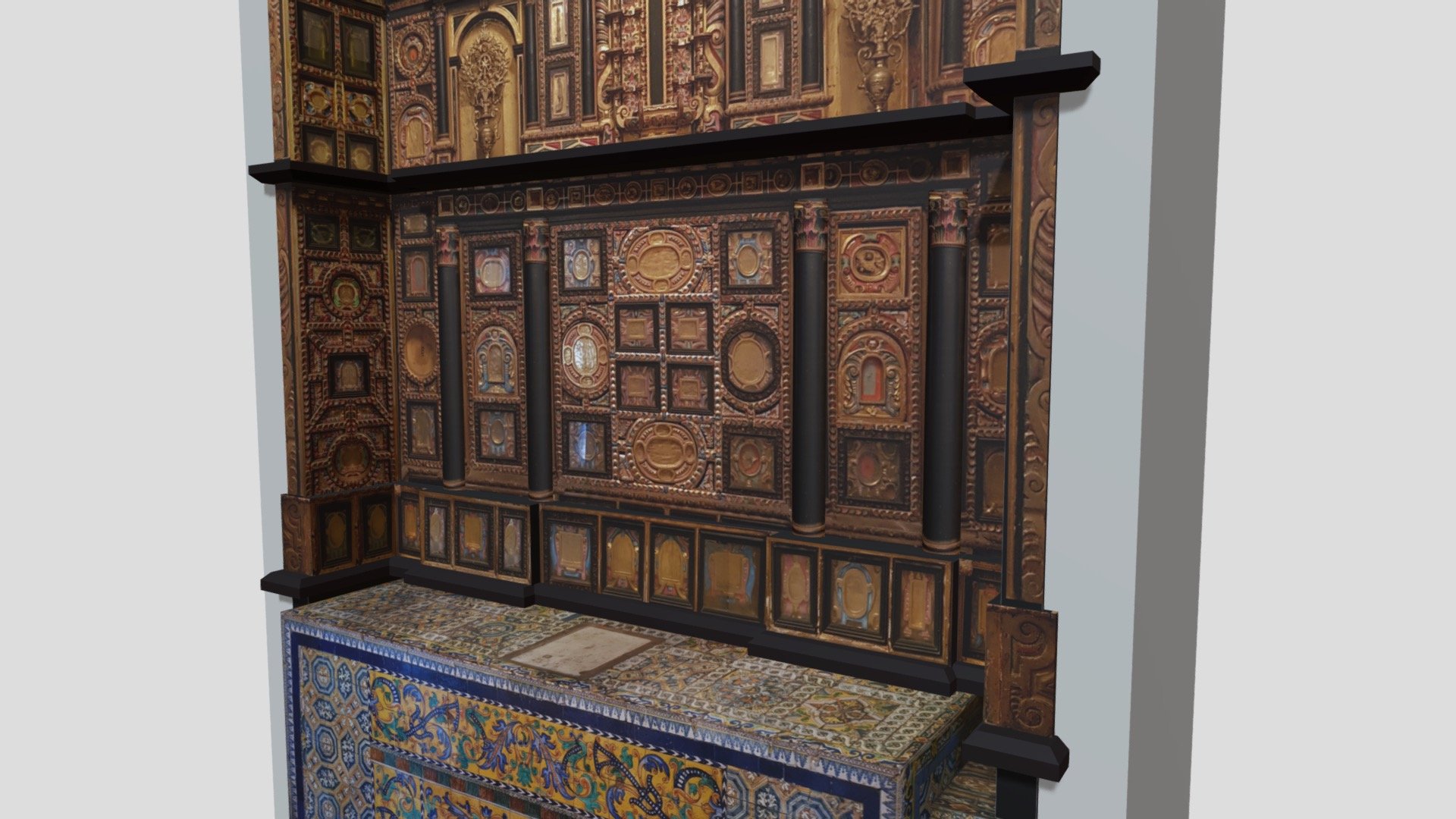 Retablo - 3D model by heydanov [1cbf7e6] - Sketchfab