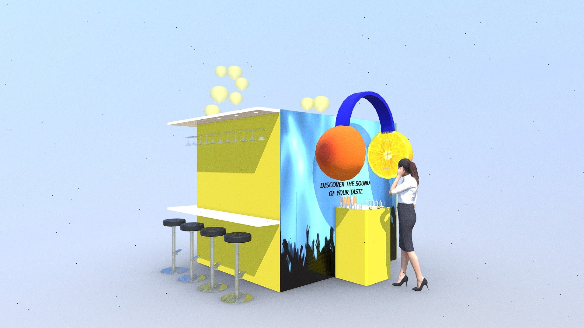 Stand - 3D model by Grafica si Tipar - Agentie de productie creativa ...