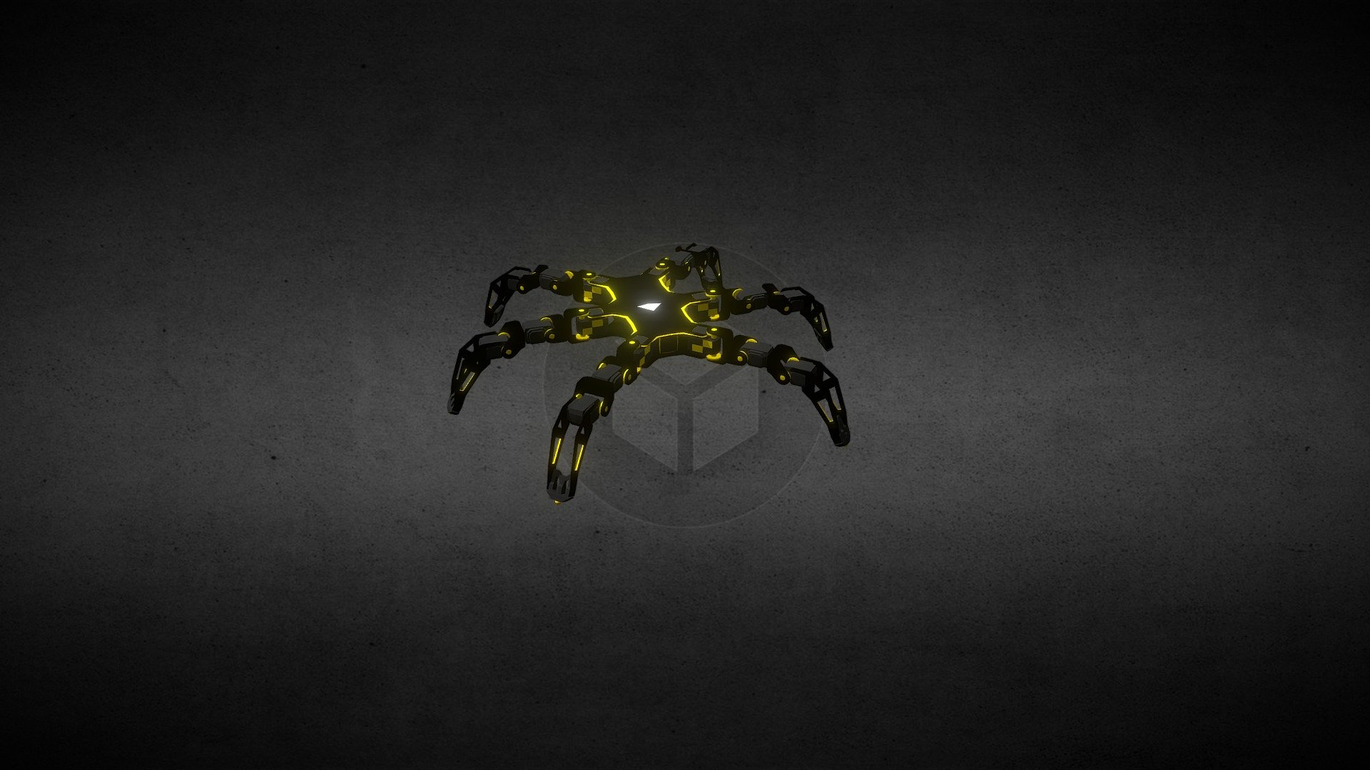 Hexapod - 3D model by Syed.Abdul.Wasay [1cc0c2d] - Sketchfab