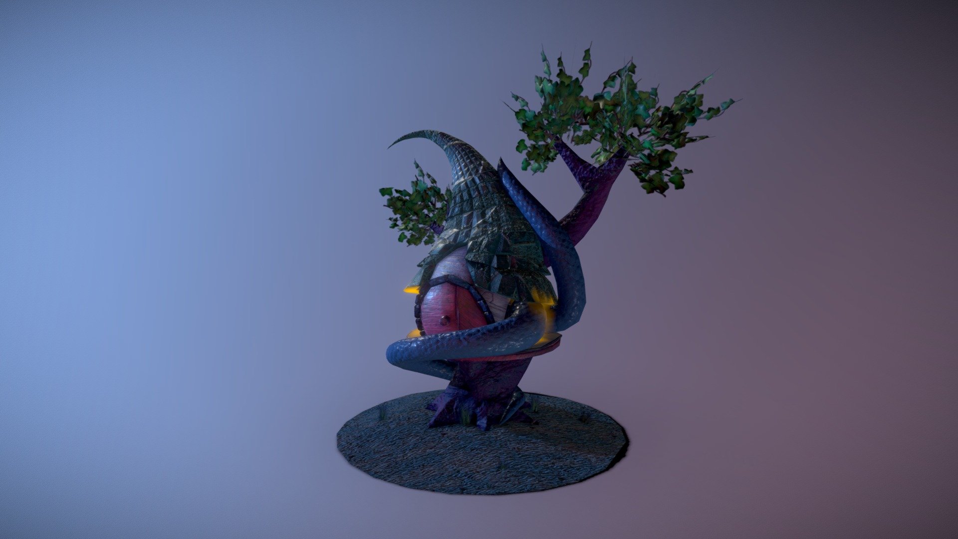 Witch Tree House - Download Free 3D model by aaaavolkova (@thelisafox ...